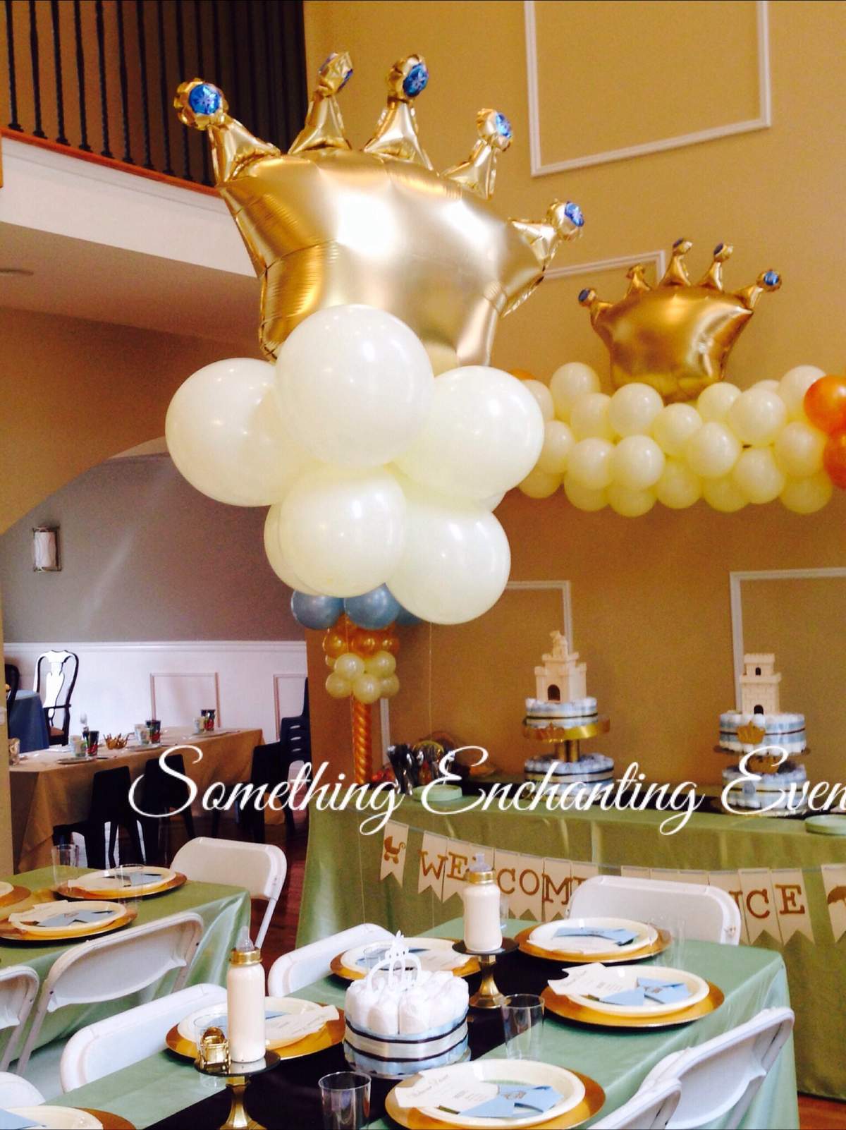 Welcome Prince Baby Shower Party Ideas | Photo 1 of 31 | Catch My Party