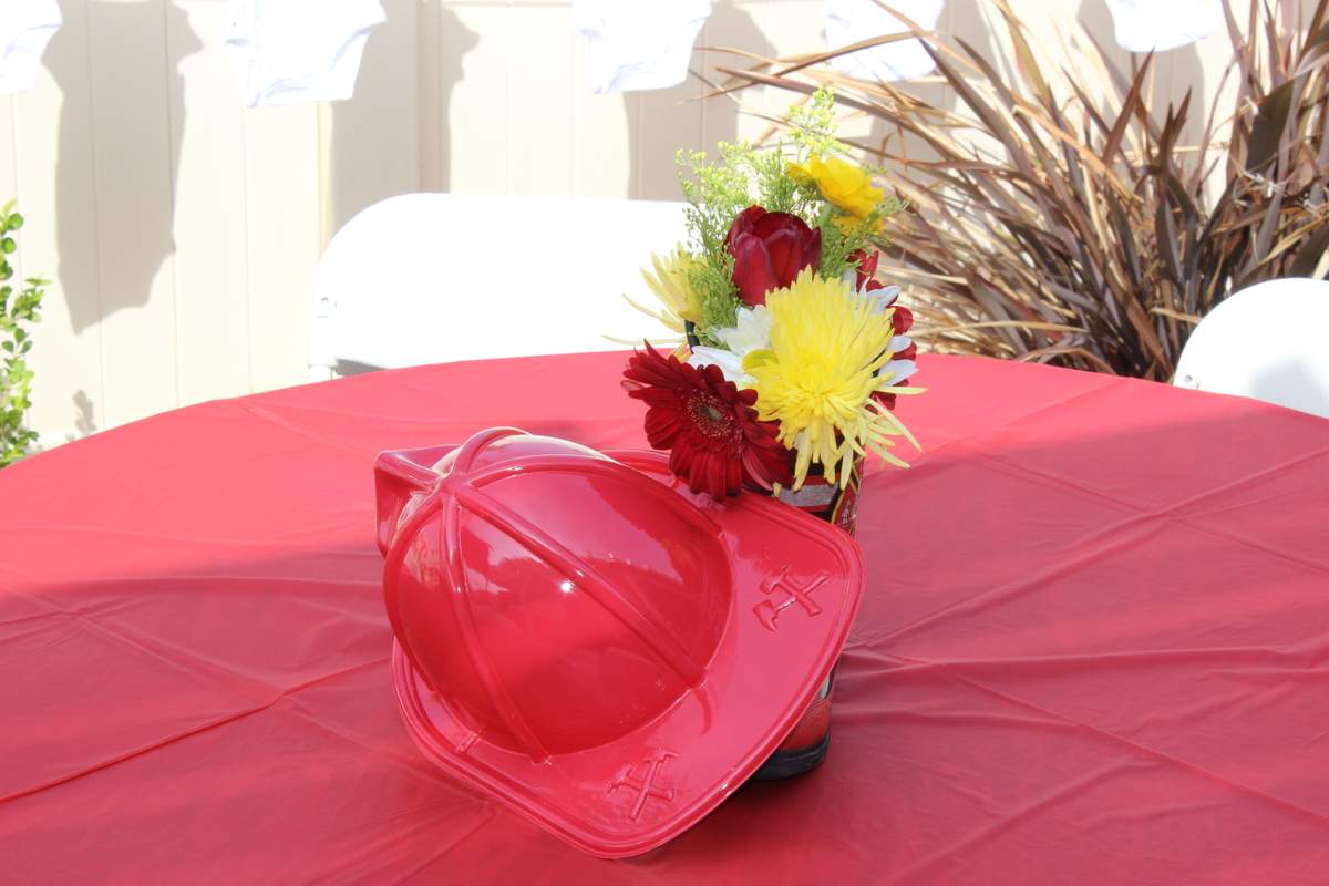 Firefighter Baby Shower Party Ideas | Photo 16 of 22 | Catch My Party