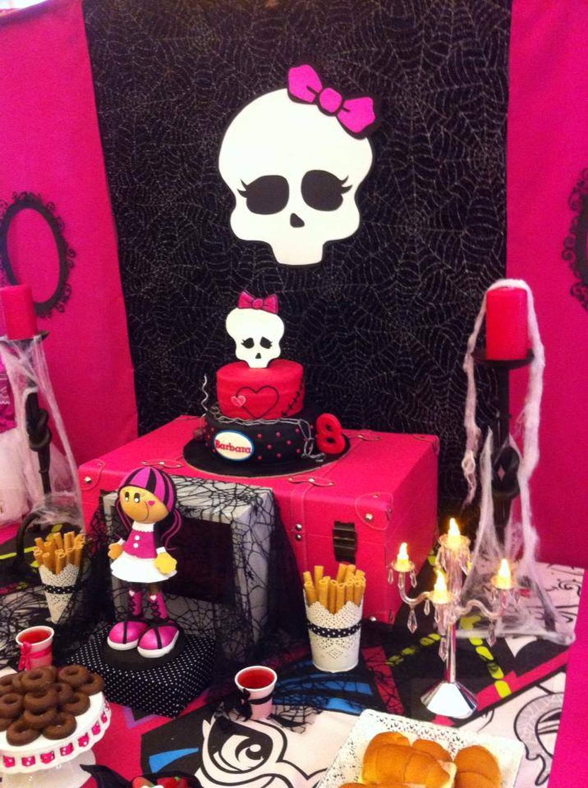 Monster High Birthday Party Ideas | Photo 9 of 28 | Catch My Party