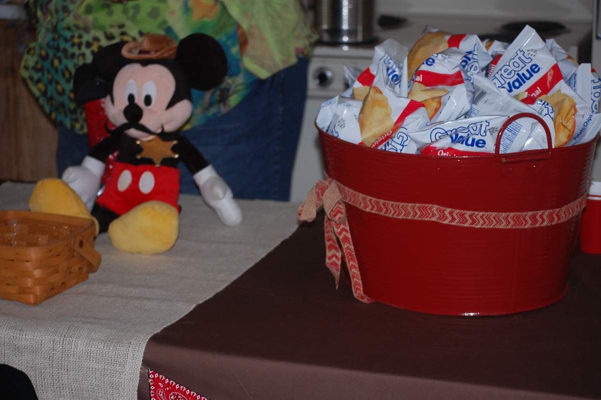 Cowboy Mickey Birthday Party Ideas | Photo 7 of 25 | Catch My Party