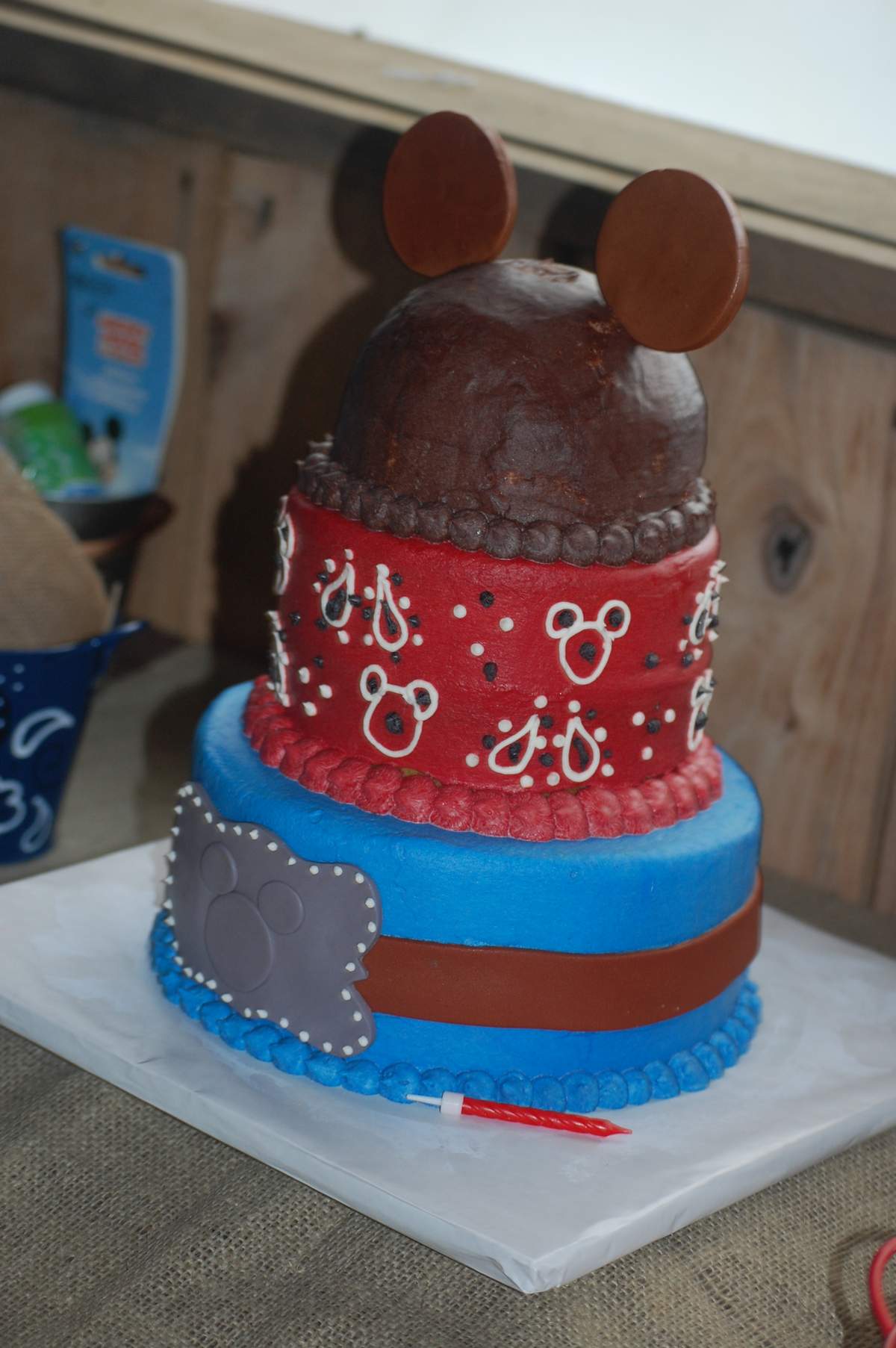Cowboy Mickey Birthday Party Ideas | Photo 7 of 25 | Catch My Party