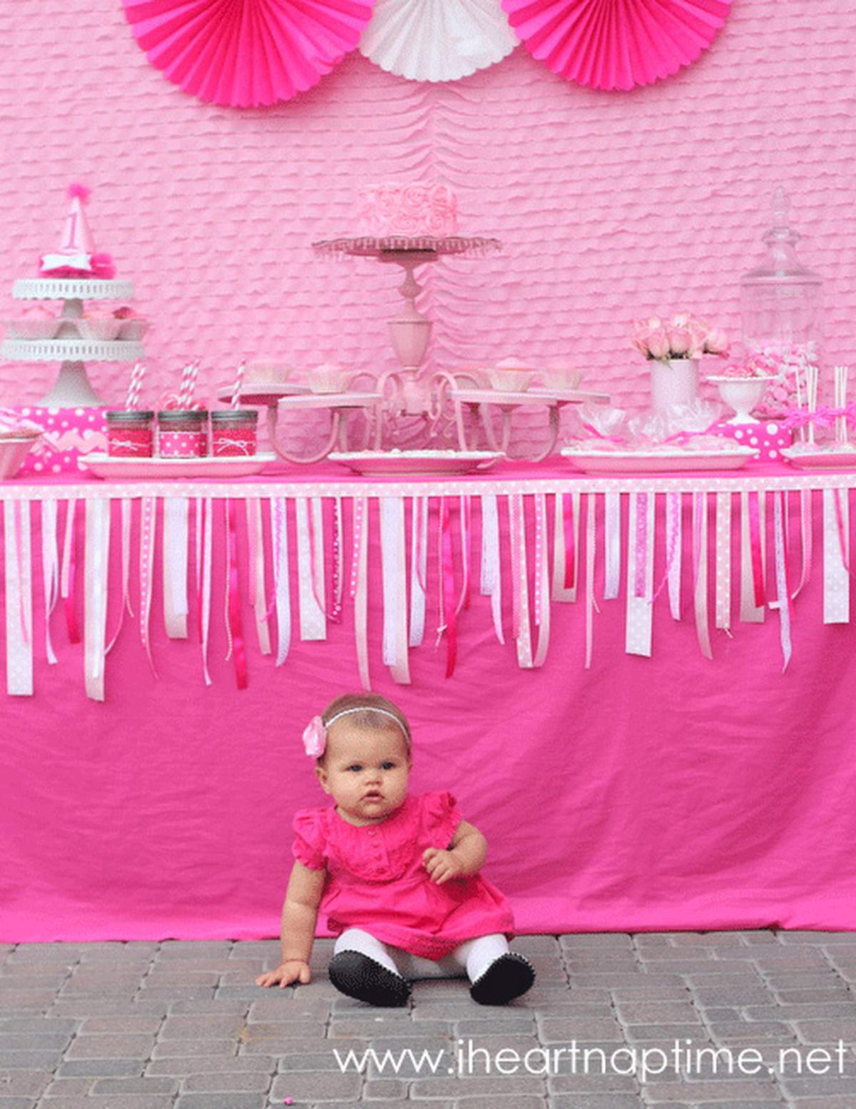 Pretty In Pink Birthday Party Ideas | Photo 1 of 15 | Catch My Party