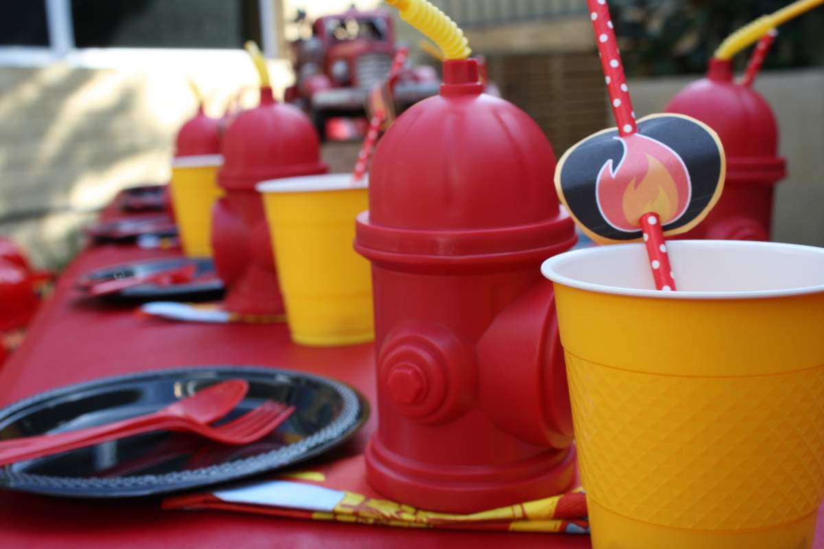Fireman Birthday Party Ideas | Photo 7 of 8 | Catch My Party