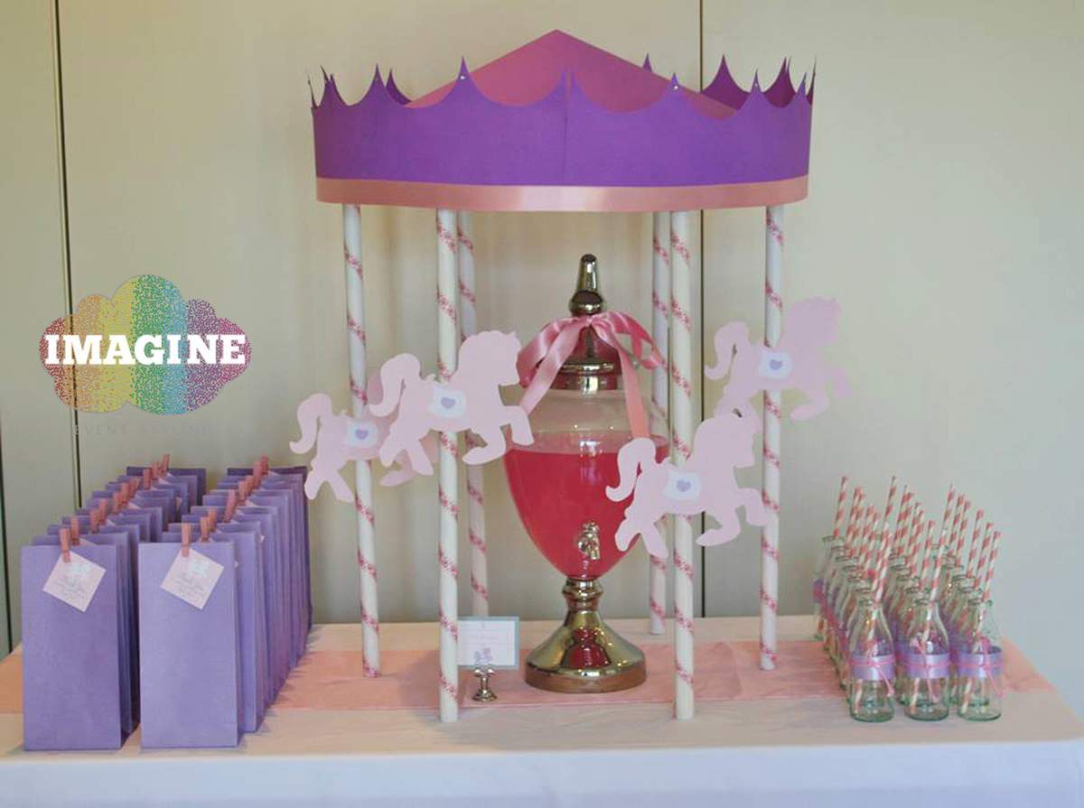 Carousel Birthday Party Ideas | Photo 1 of 13 | Catch My Party