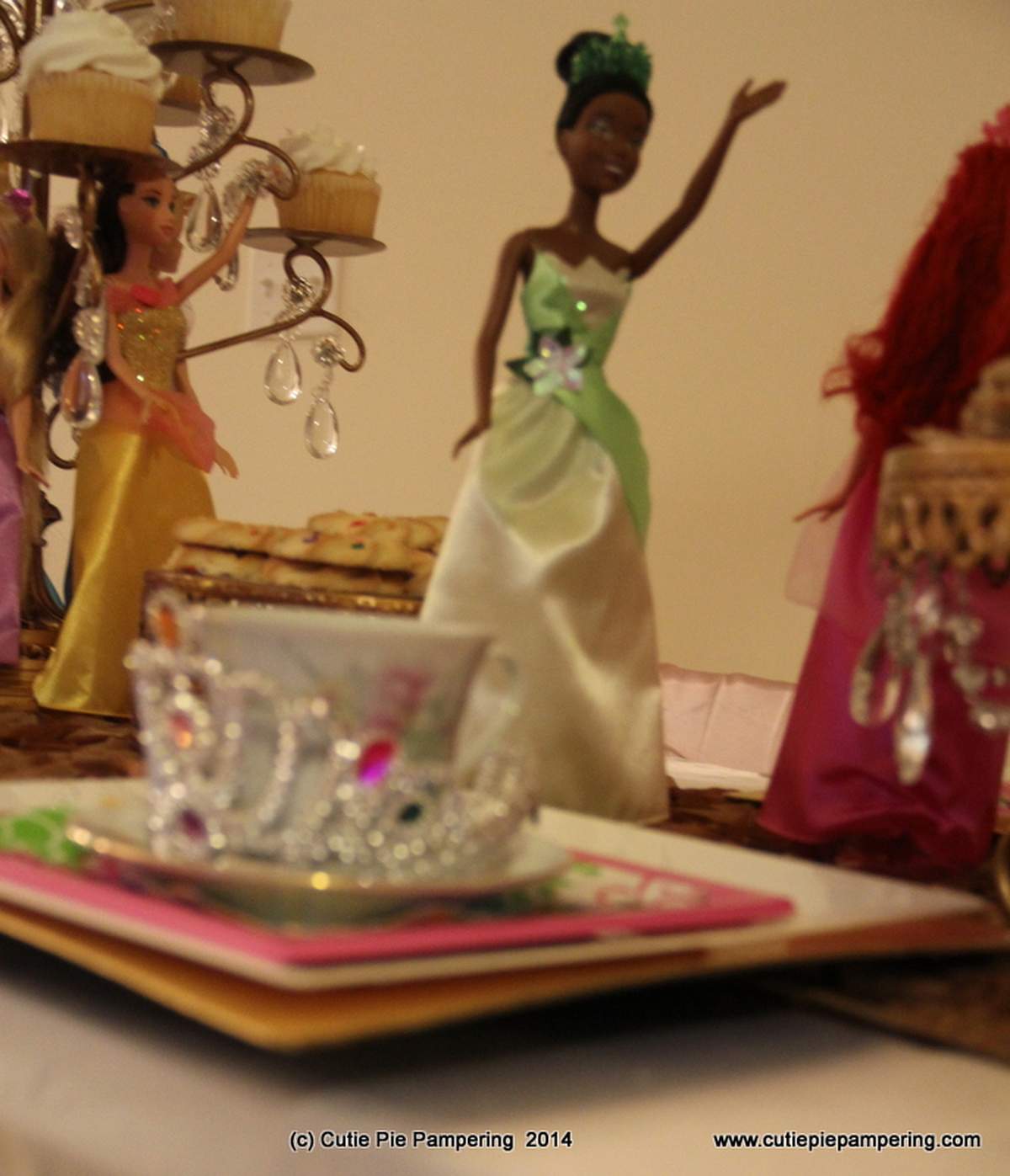 Royal Princess Party Featuring Tiana Birthday Party Ideas | Photo 2 of ...