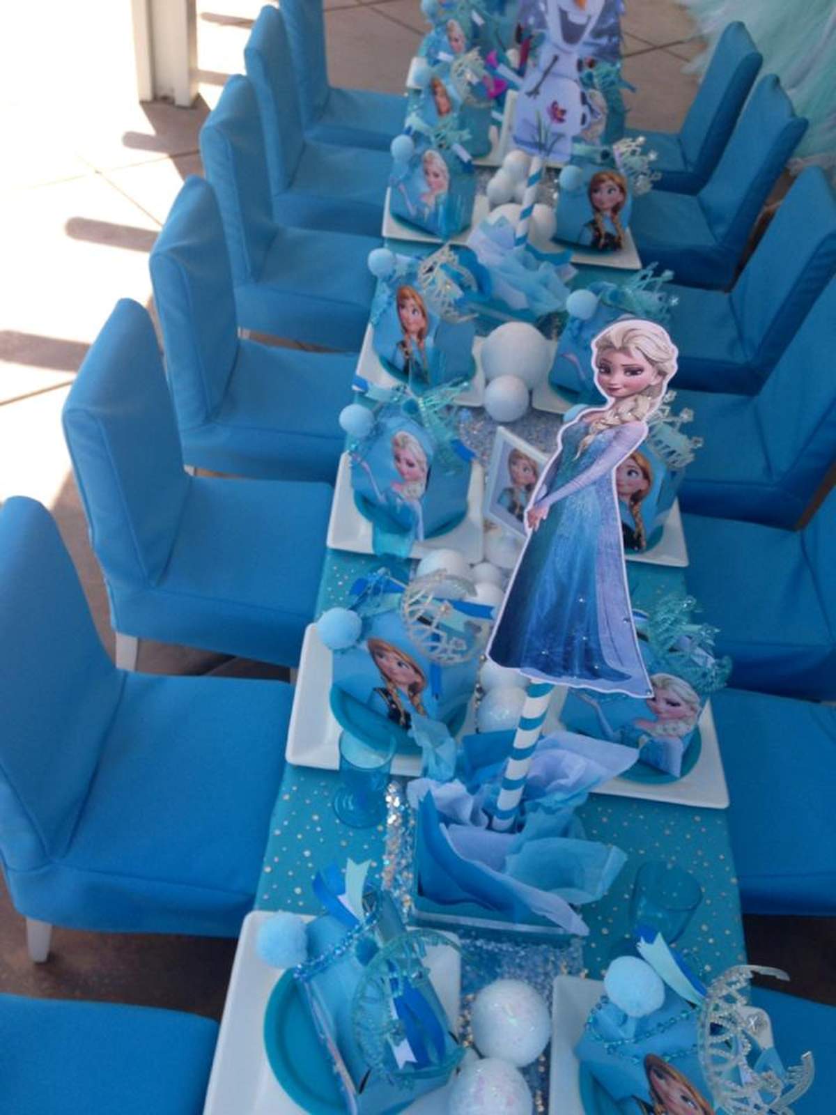 Frozen Themed Birthday Party Decorations Kara s Party Ideas Disney s 