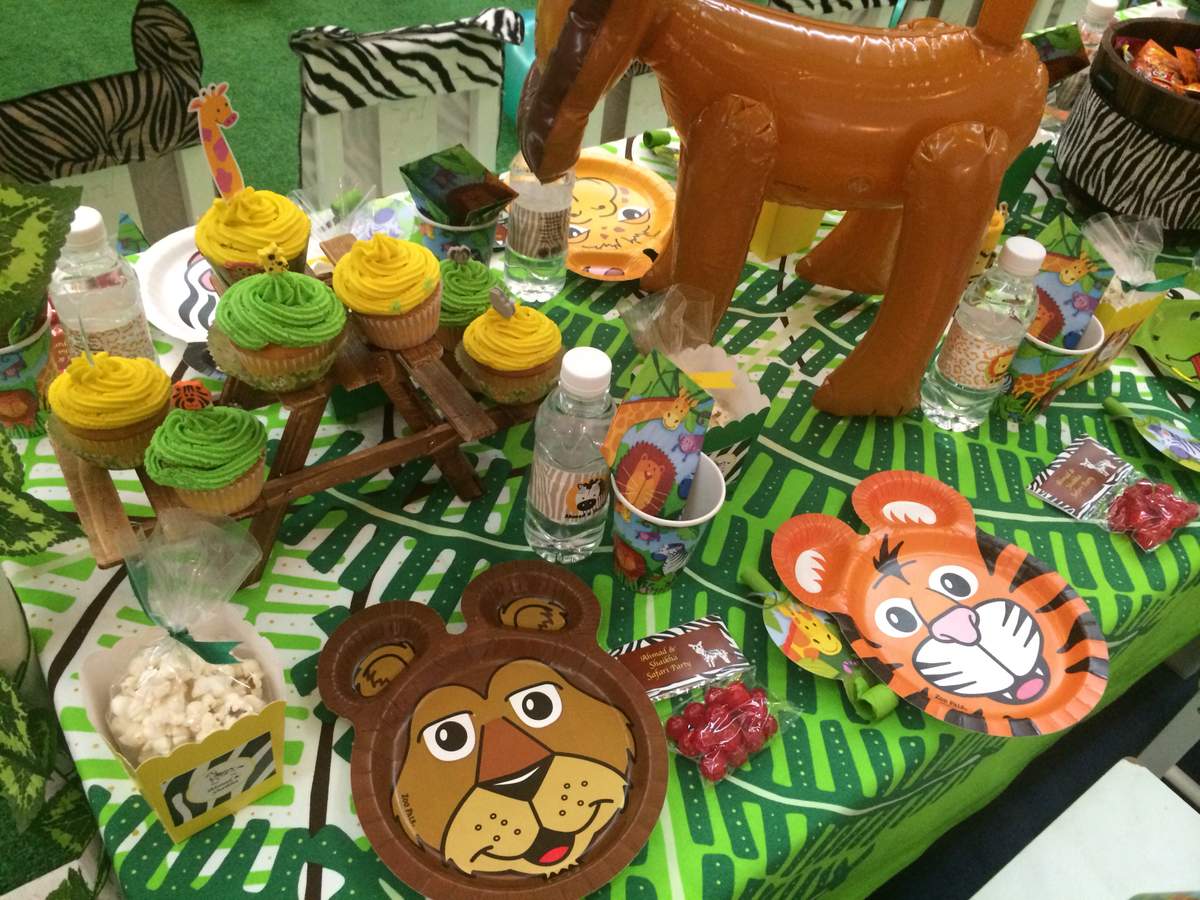 Jungle Safari Birthday Party Ideas | Photo 9 of 16 | Catch My Party