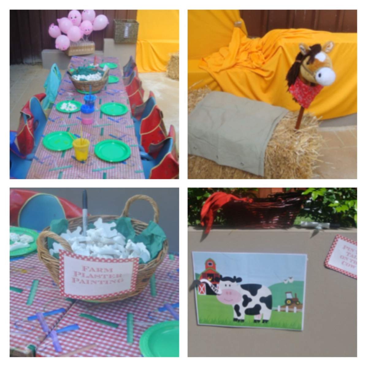 Farm, Barnyard Birthday Party Ideas | Photo 3 of 9 | Catch My Party