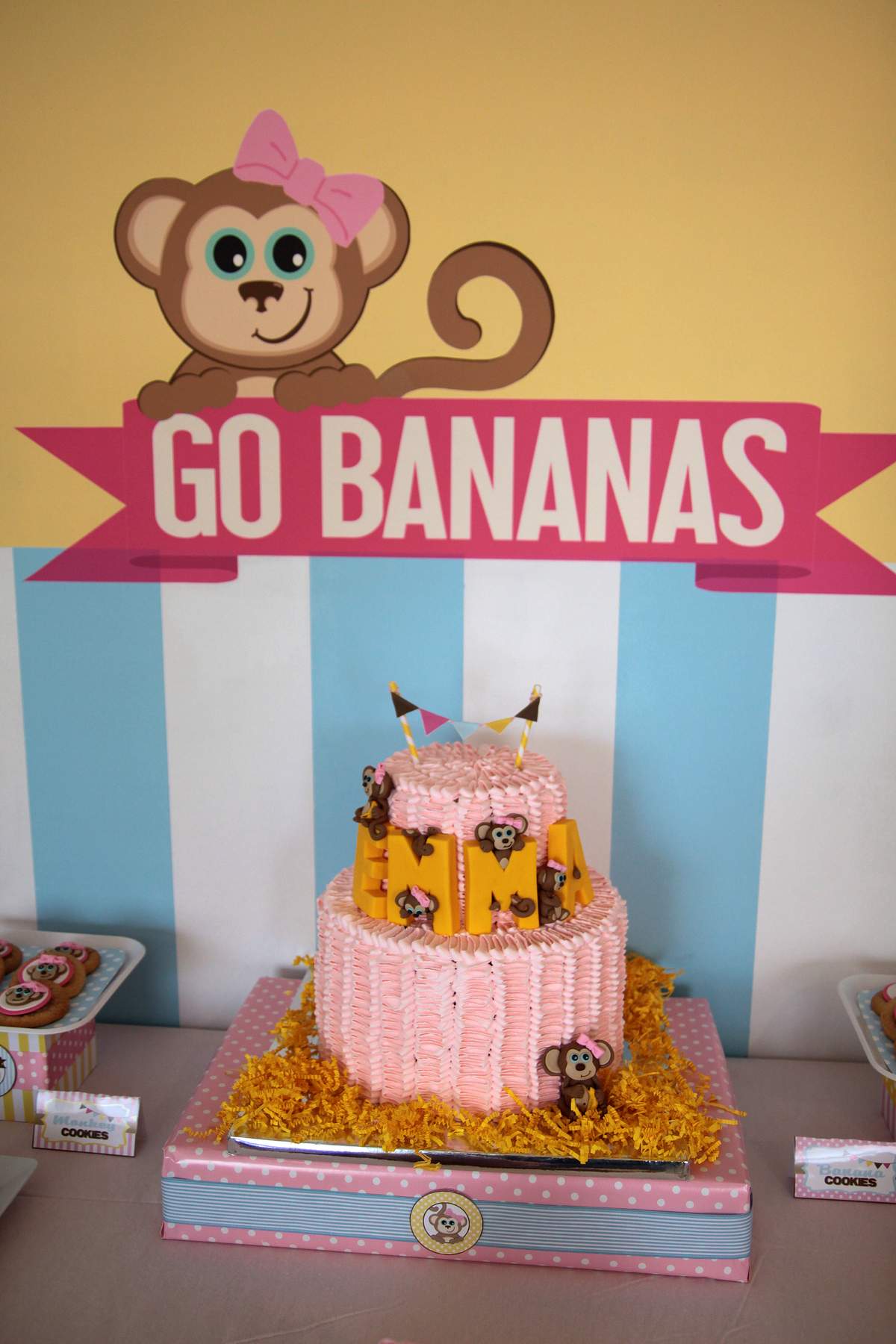 monkey girl Birthday Party Ideas | Photo 1 of 51 | Catch My Party