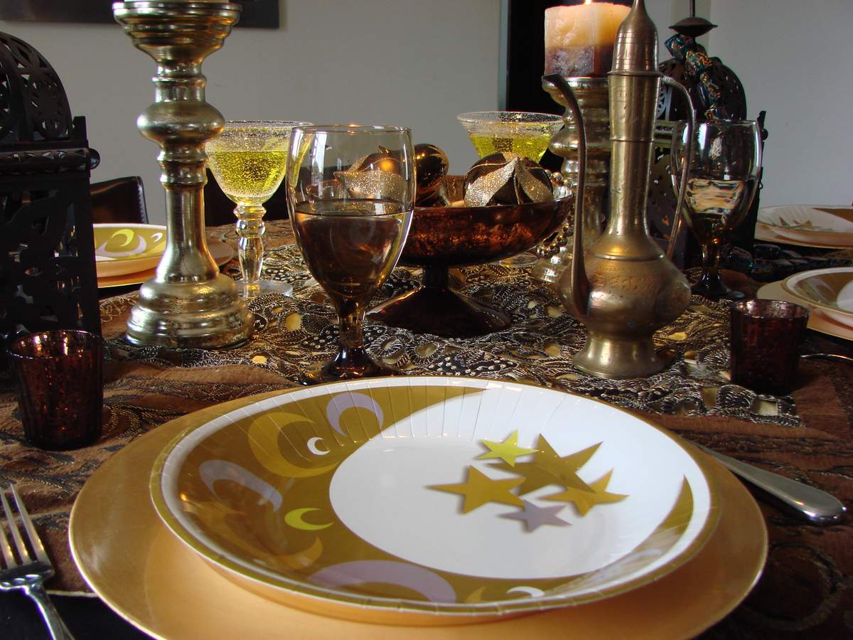 Crescent and Stars Dinner Party Party Ideas | Photo 3 of 4 | Catch My Party