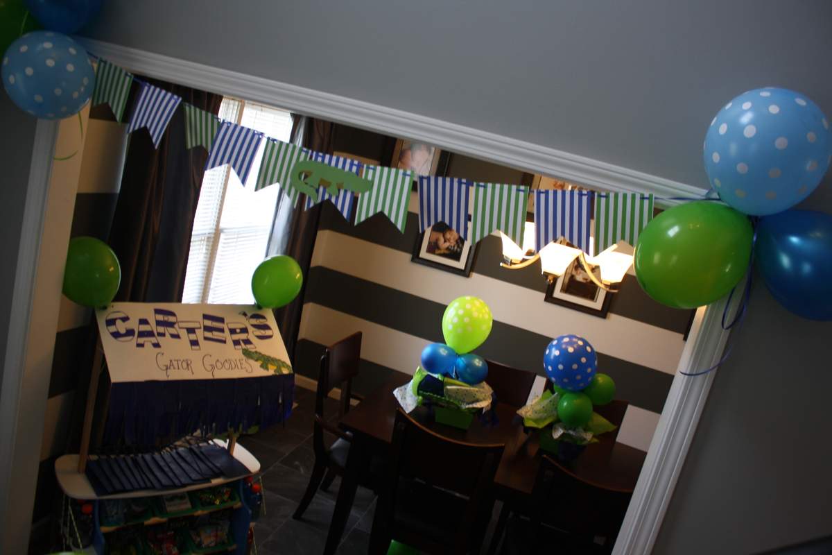 Alligators Birthday Party Ideas | Photo 1 of 12 | Catch My Party