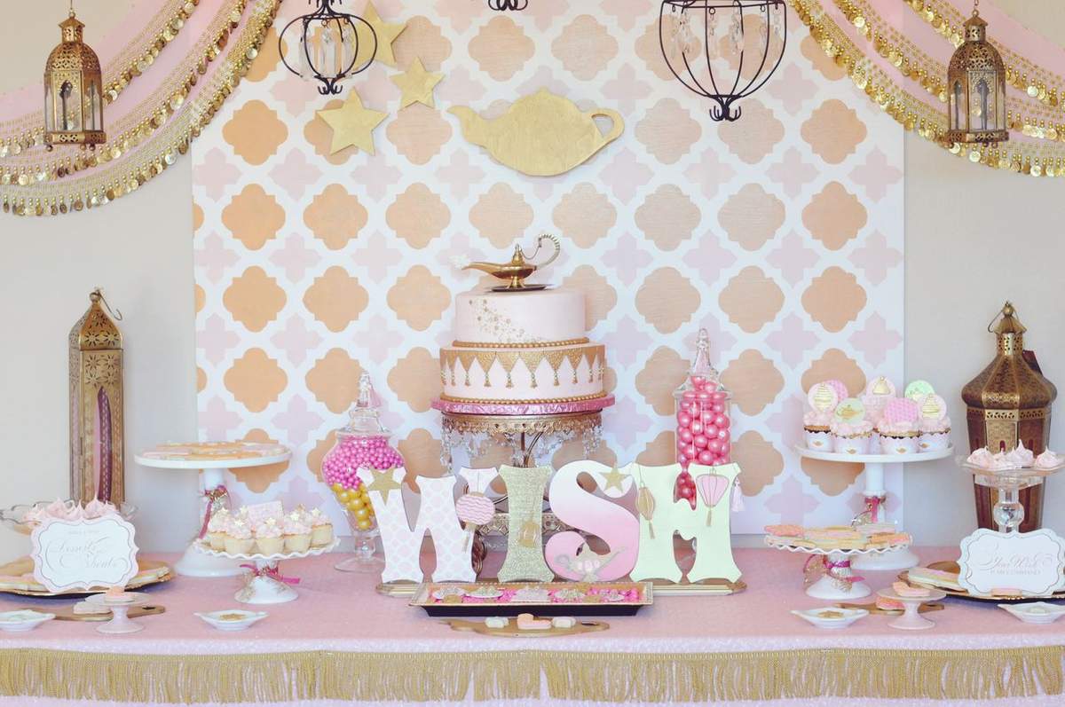 Genie Party Birthday Party Ideas | Photo 5 of 39 | Catch My Party
