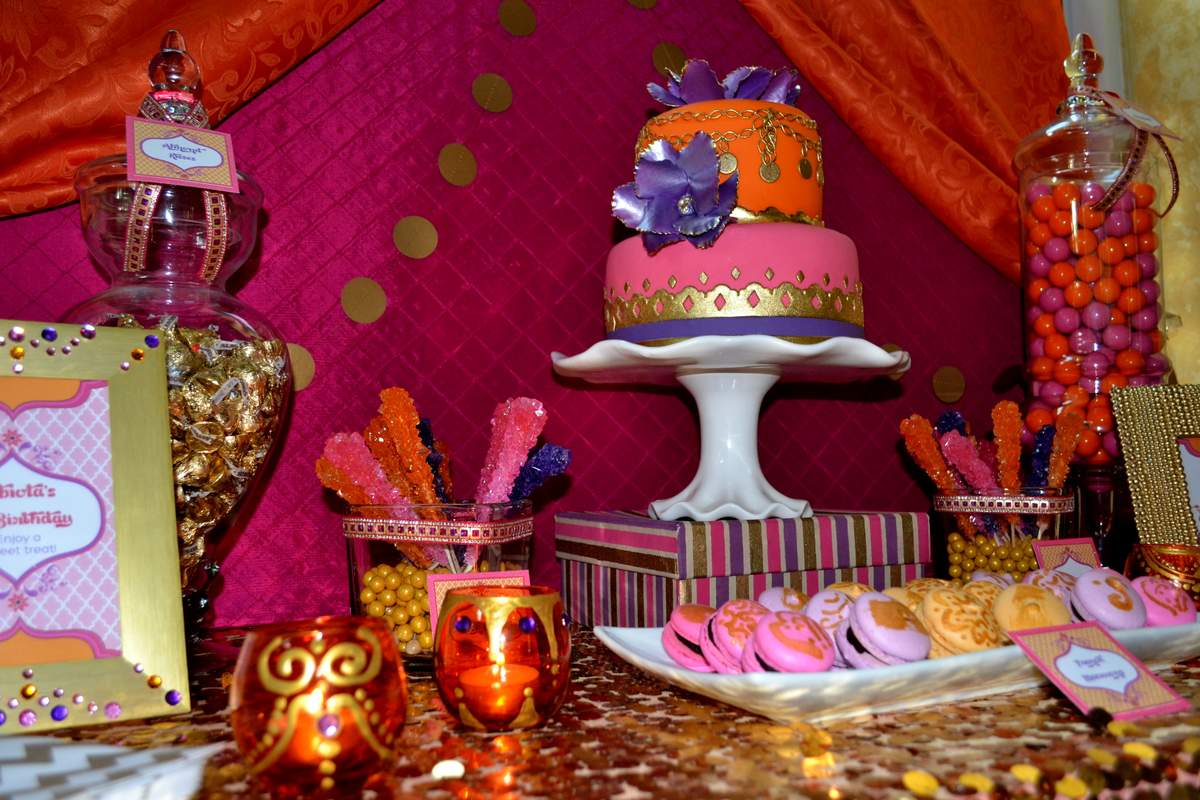 Moroccan Birthday Party Ideas | Photo 8 of 19 | Catch My Party