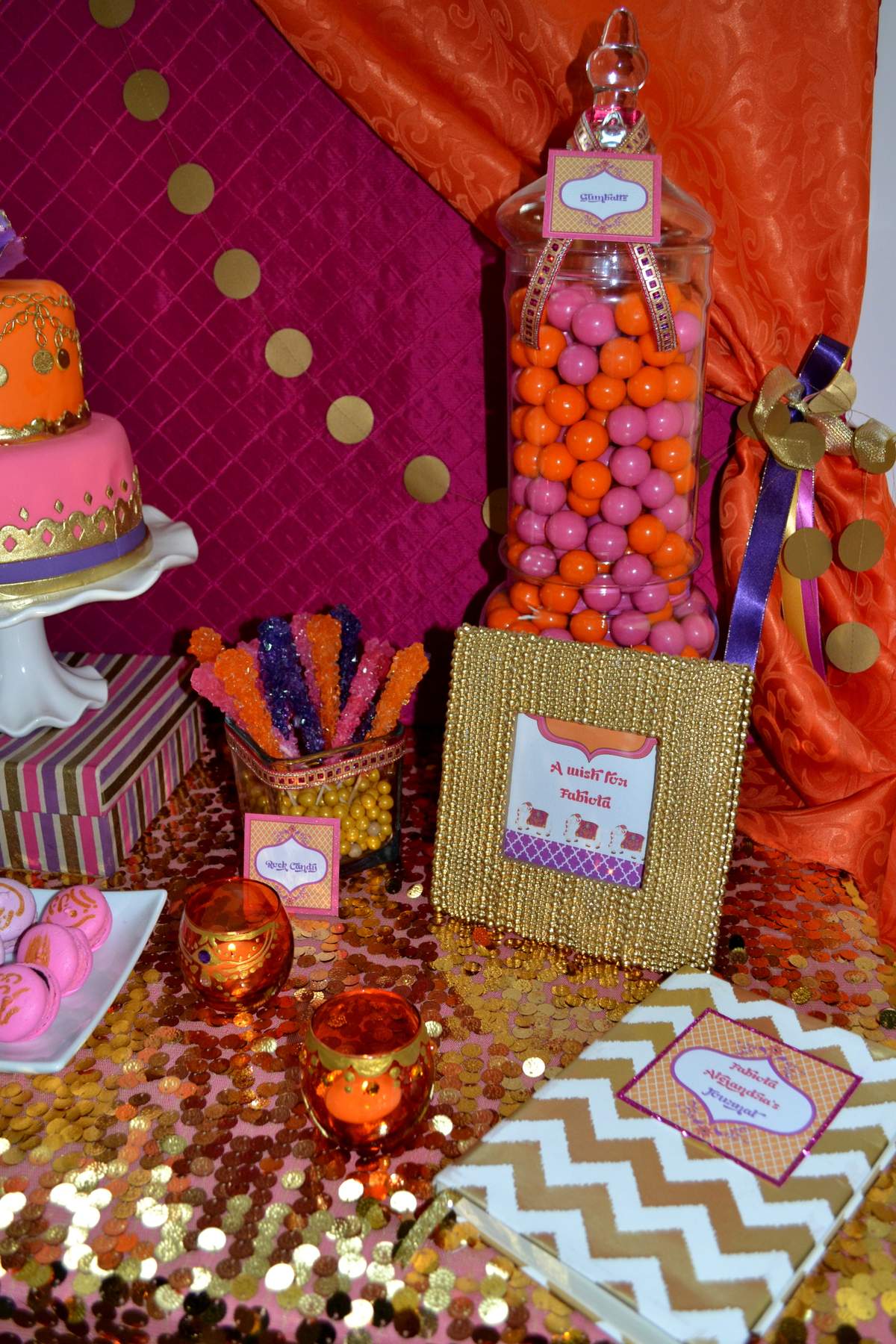 Moroccan Birthday Party Ideas | Photo 16 of 19 | Catch My Party