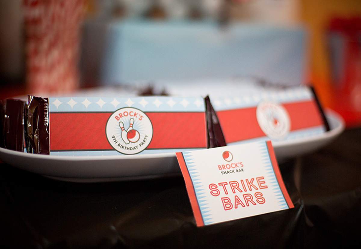 Bowling Birthday Party Ideas | Photo 2 of 35 | Catch My Party