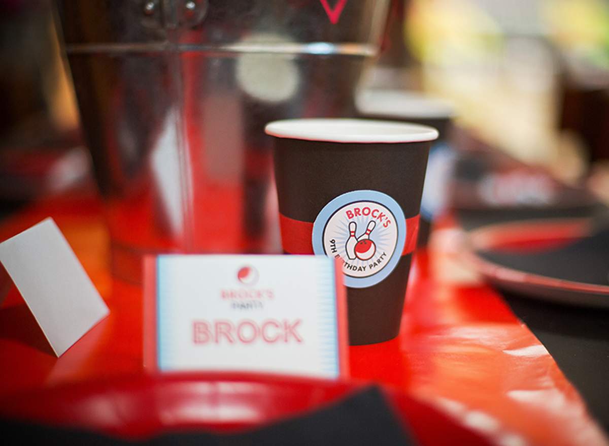 Bowling Birthday Party Ideas | Photo 2 of 35 | Catch My Party