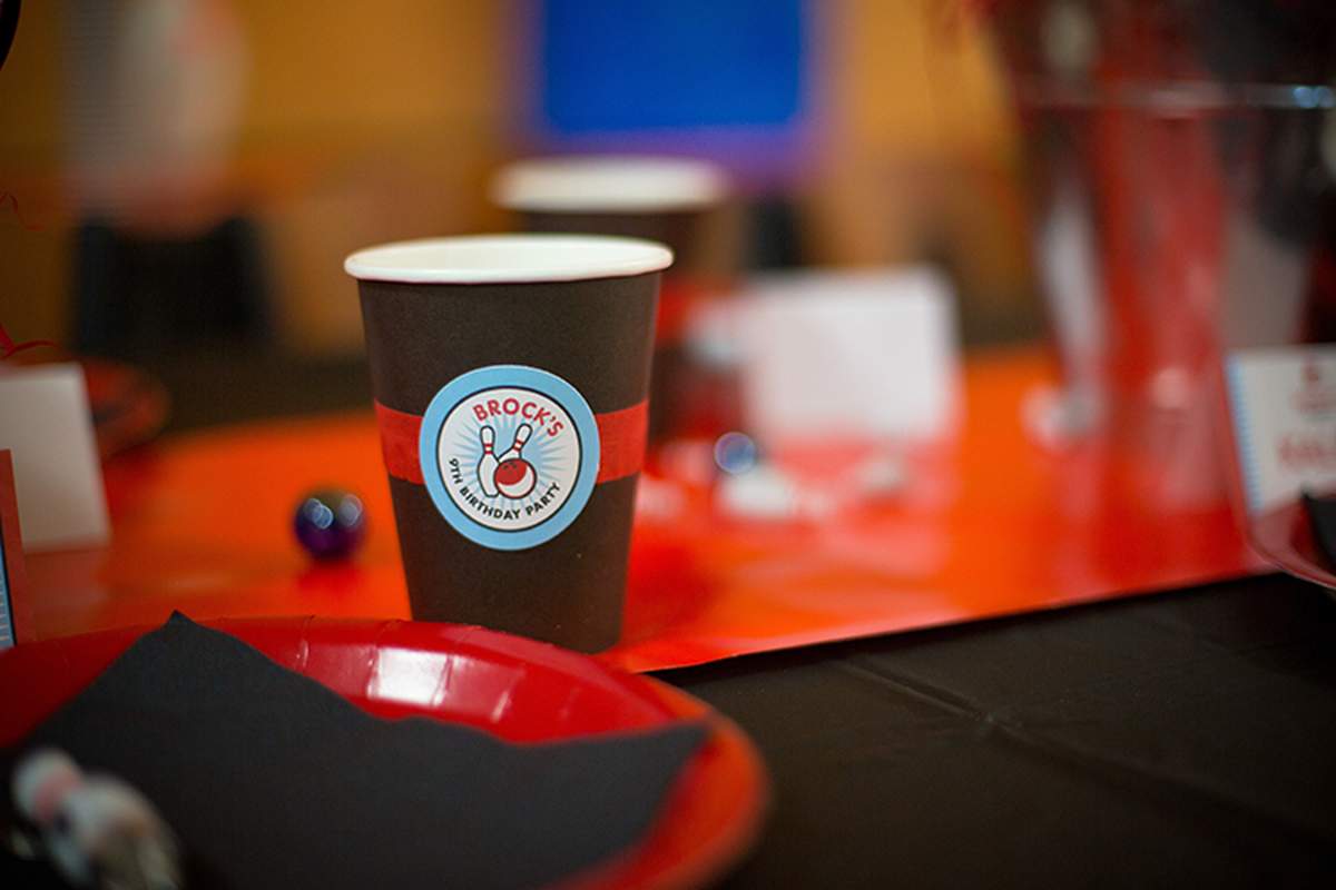 Bowling Birthday Party Ideas | Photo 2 of 35 | Catch My Party