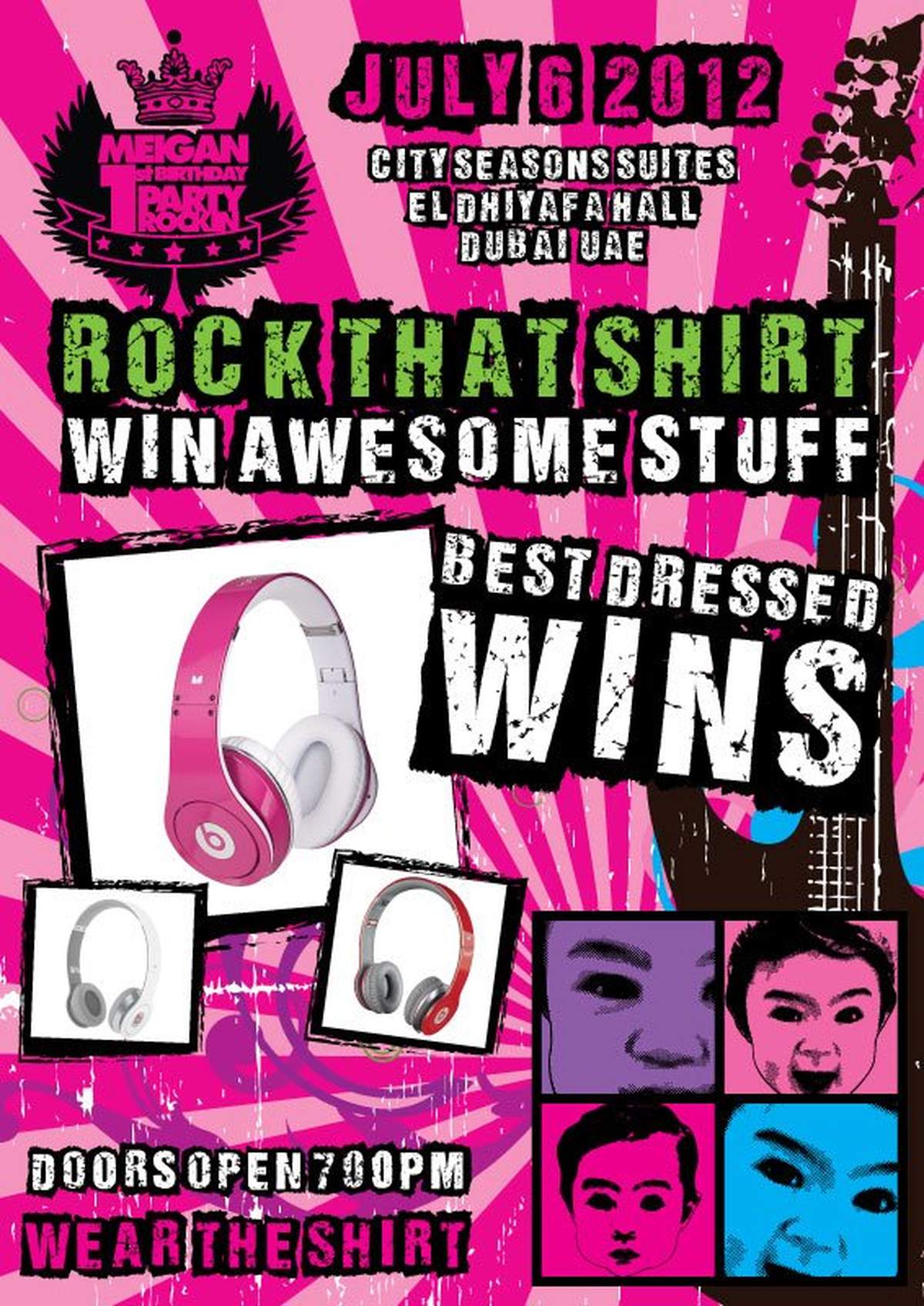 Rock N Roll Princess Birthday Party Ideas | Photo 9 of 13 | Catch My Party