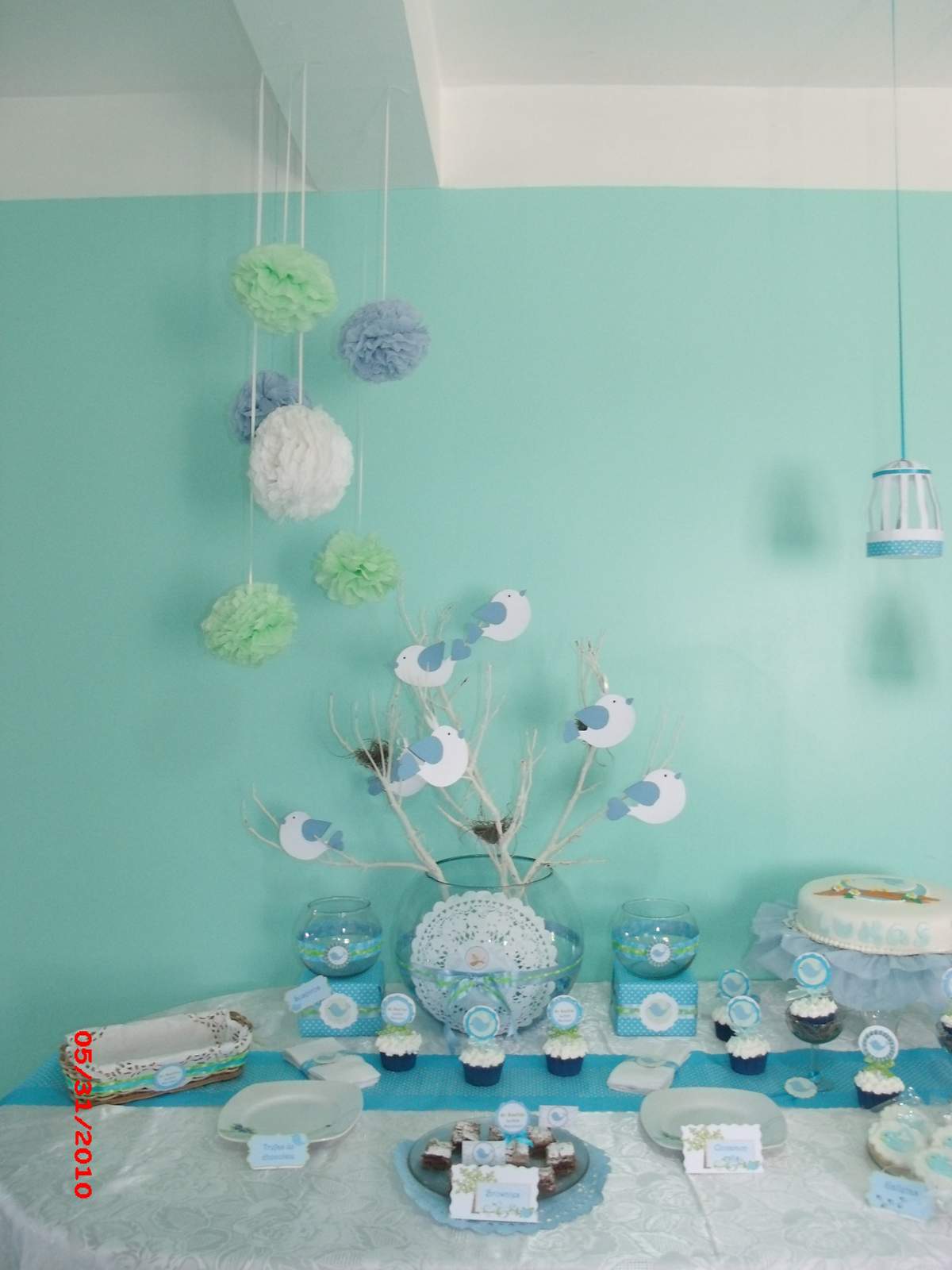 Birds Baptism Party Ideas | Photo 5 of 25 | Catch My Party
