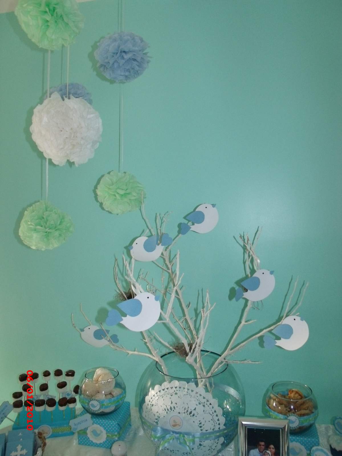 Birds Baptism Party Ideas | Photo 5 of 25 | Catch My Party