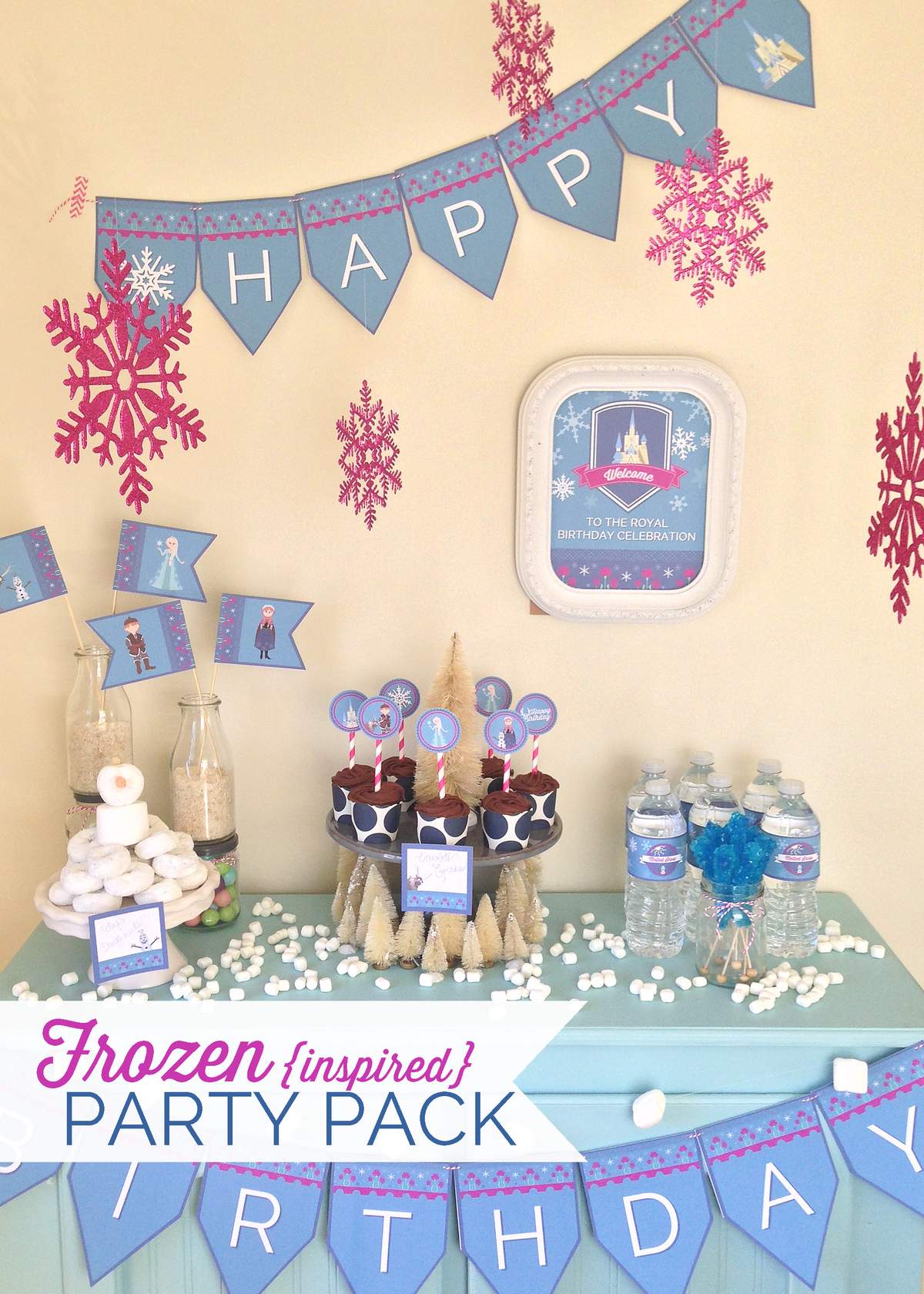 Birthday "Frozen {inspired} Birthday" | Catch My Party