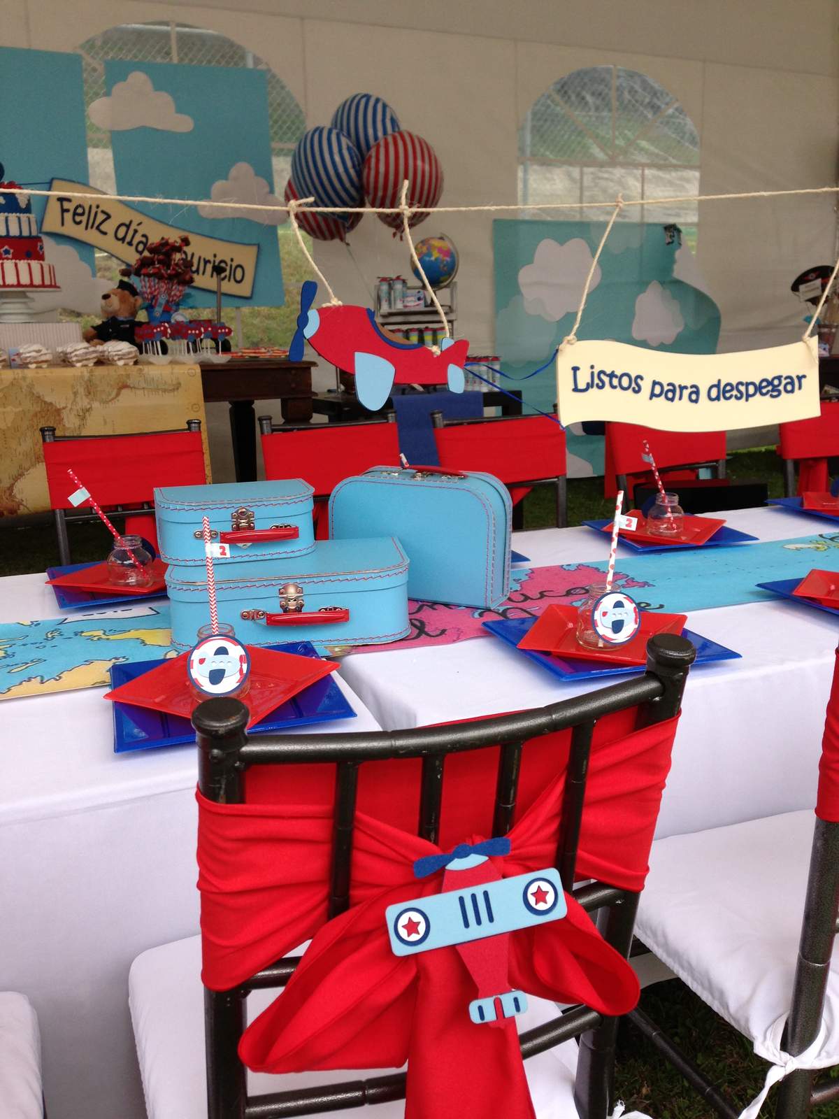 Airplane Birthday Party Ideas | Photo 1 of 11 | Catch My Party