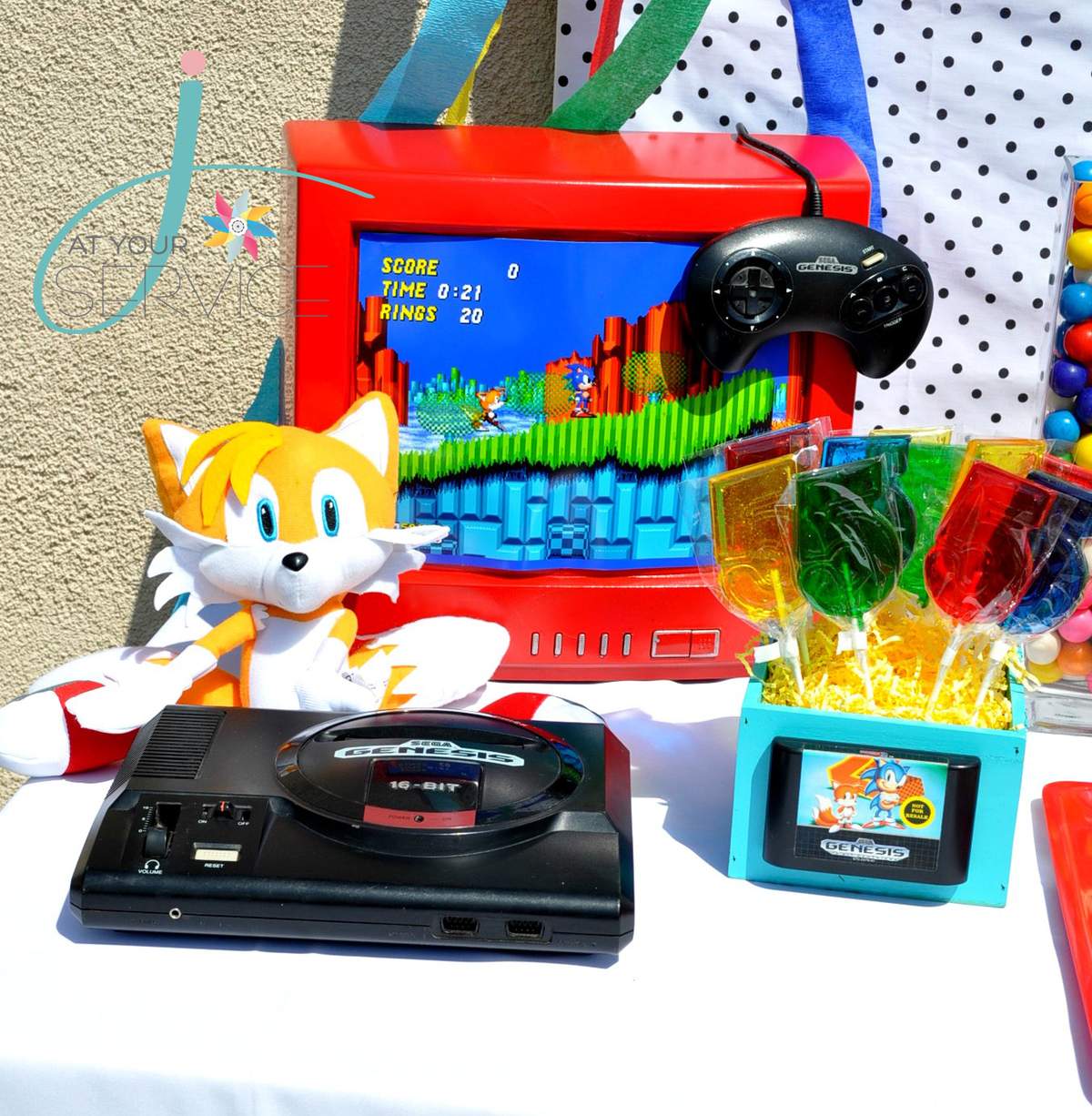 Sonic the Hedgehog Birthday Party Ideas | Photo 1 of 36 | Catch My Party