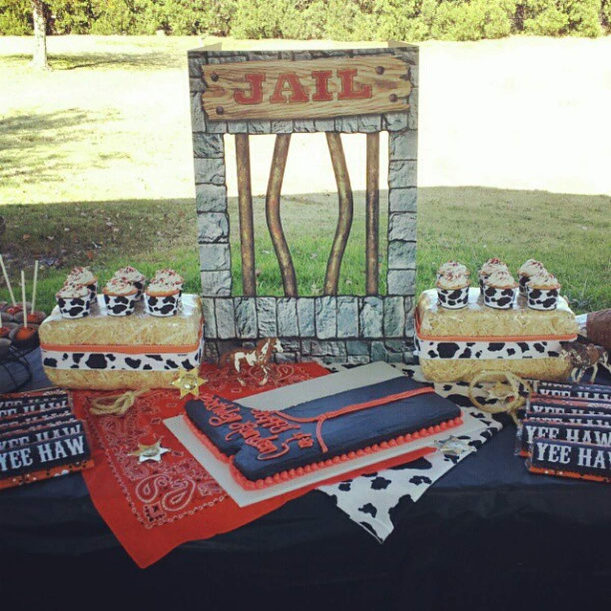 Western/Cowboy Birthday Party Ideas | Photo 10 of 19 | Catch My Party