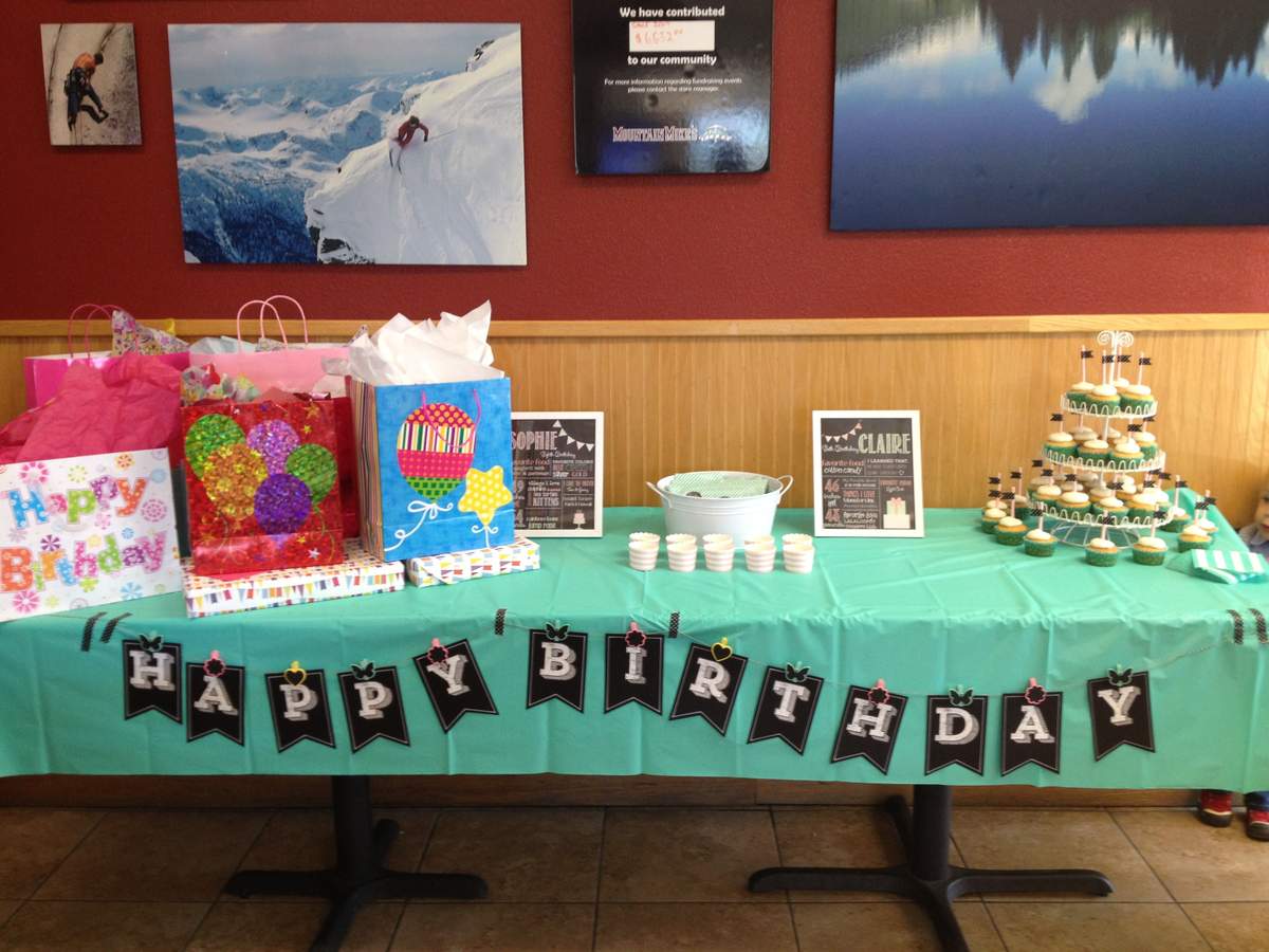 Chalkboard Birthday Party Ideas | Photo 1 of 6 | Catch My Party