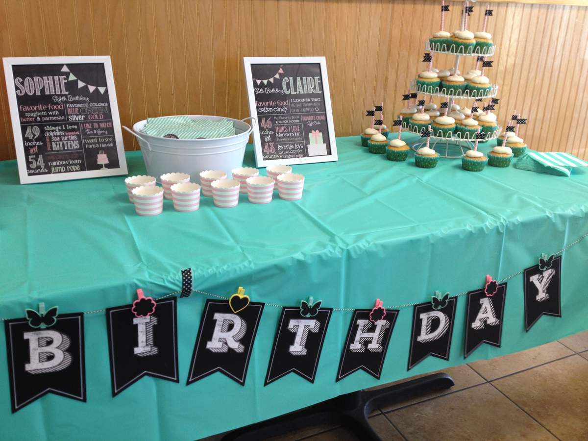 Chalkboard Birthday Party Ideas | Photo 1 of 6 | Catch My Party