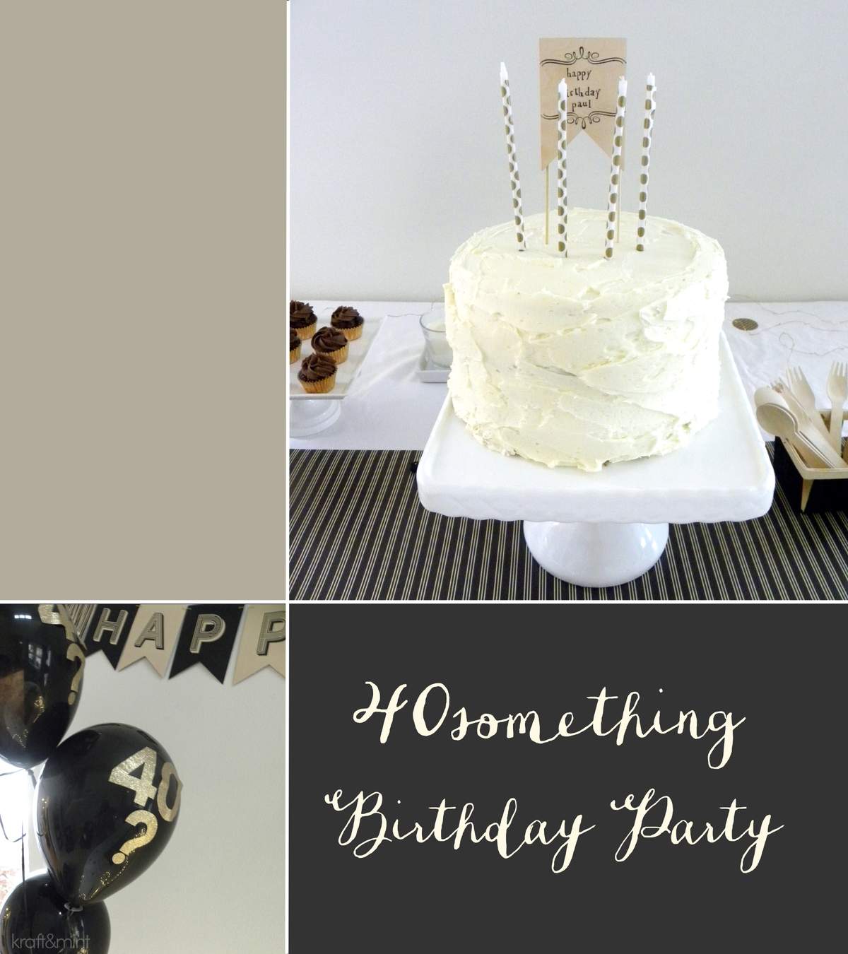 40SOMETHING / Birthday "A 40something Birthday Party" | Catch My Party