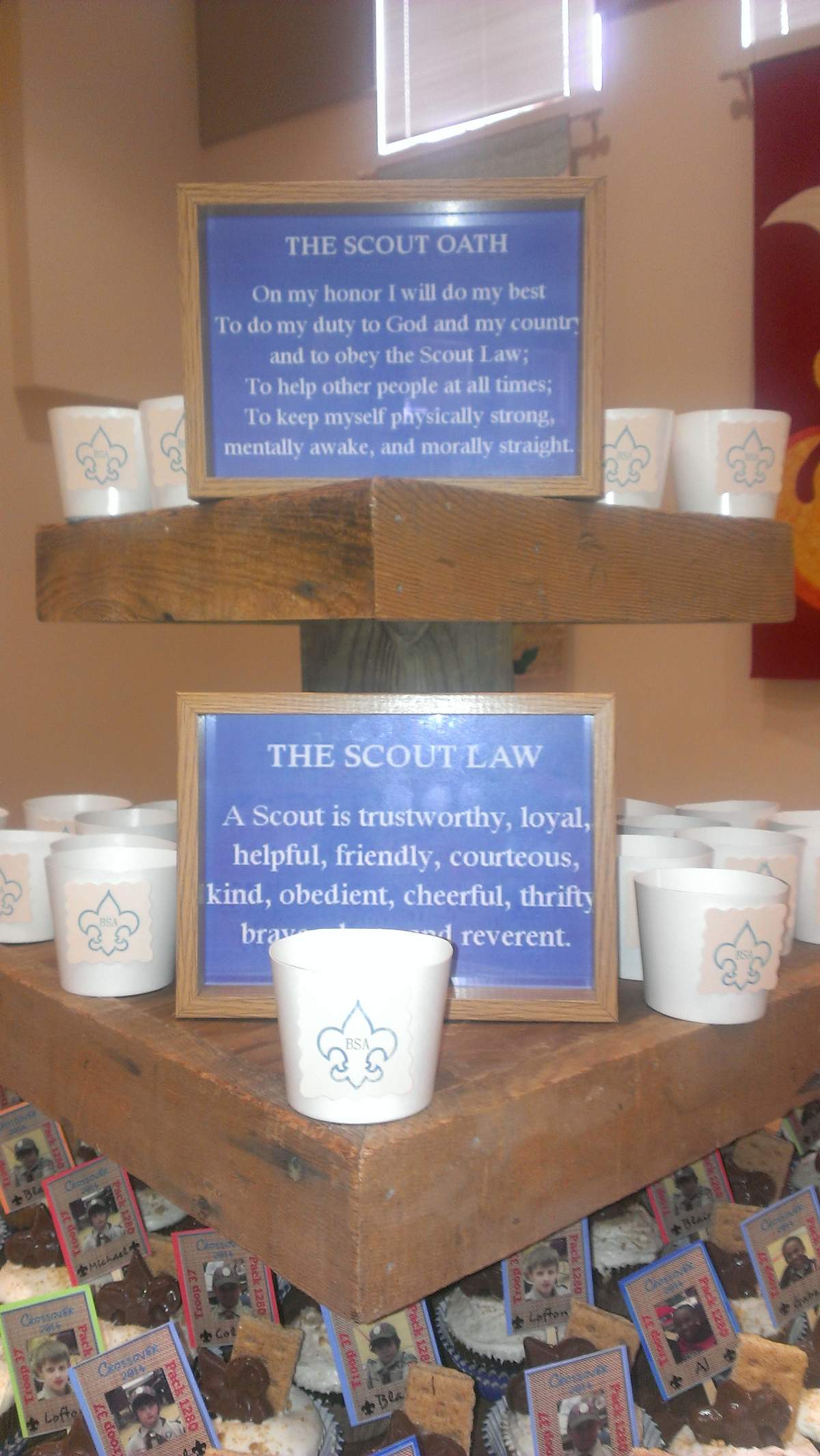 Scouting Scout Crossover Ceremony Party Ideas | Photo 10 of 13 | Catch ...