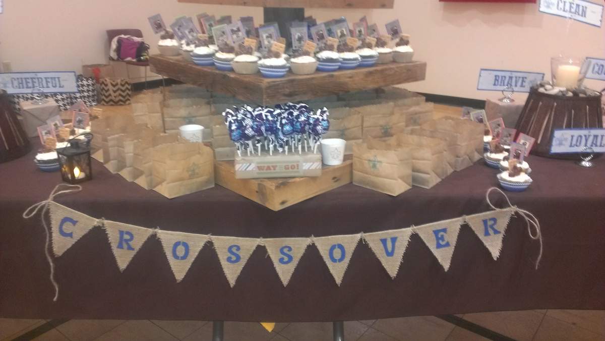 Scouting Scout Crossover Ceremony Party Ideas | Photo 10 of 13 | Catch ...