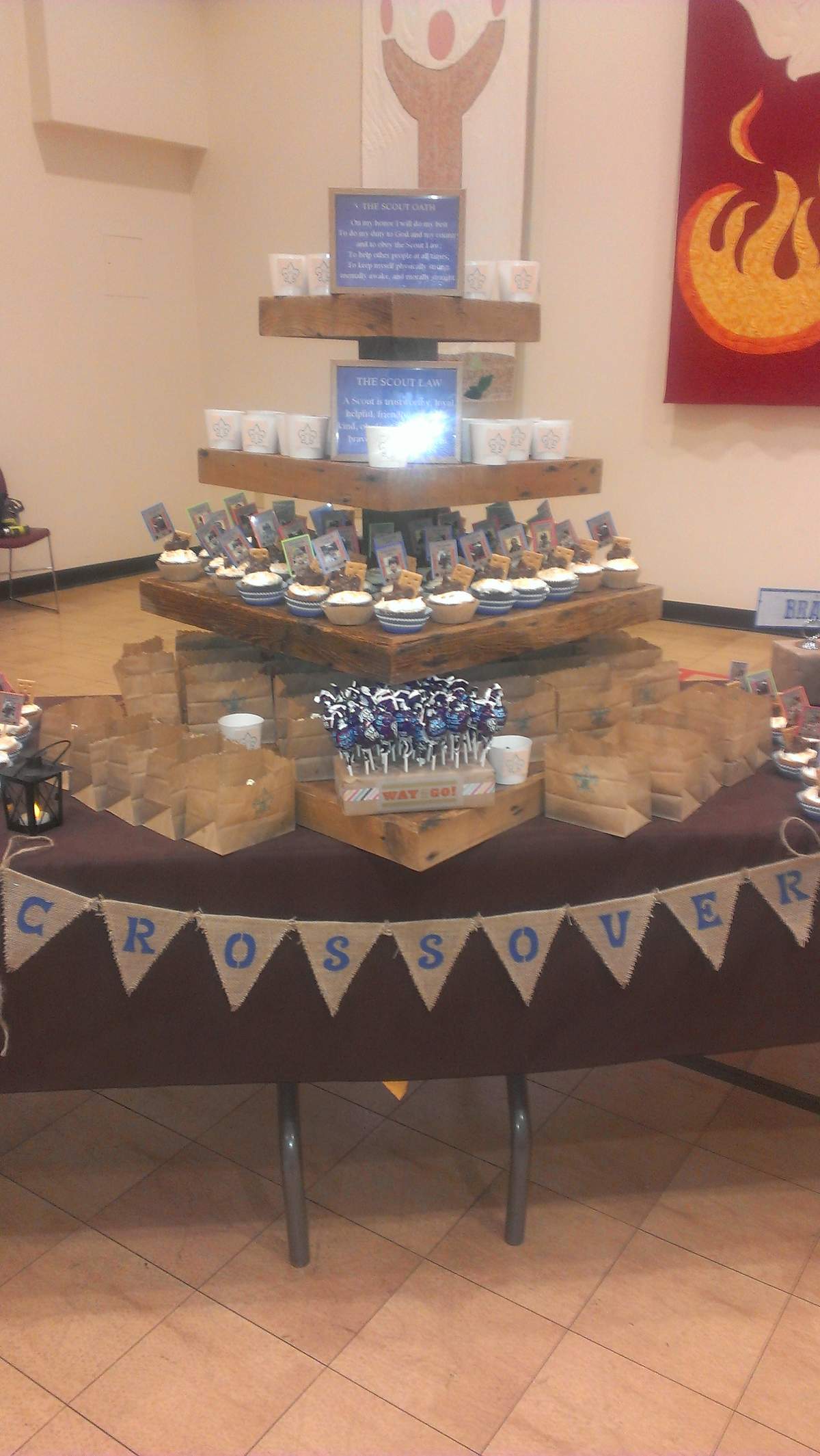 Scouting Scout Crossover Ceremony Party Ideas | Photo 3 of 13 | Catch ...