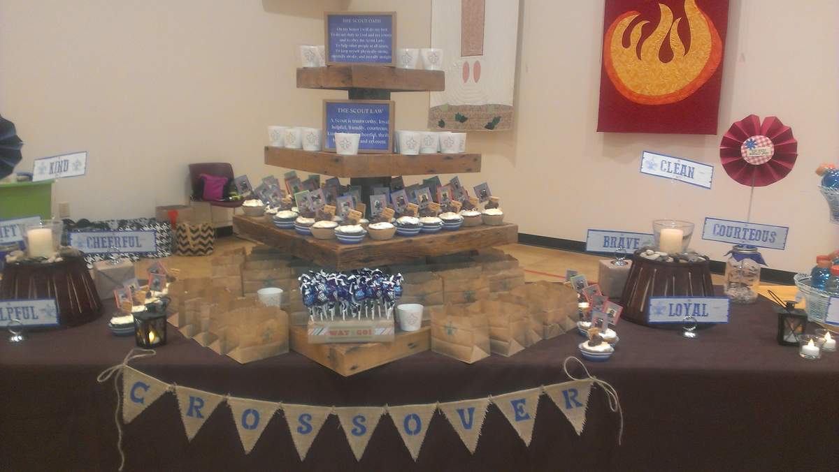 Scouting Scout Crossover Ceremony Party Ideas | Photo 10 of 13 | Catch ...