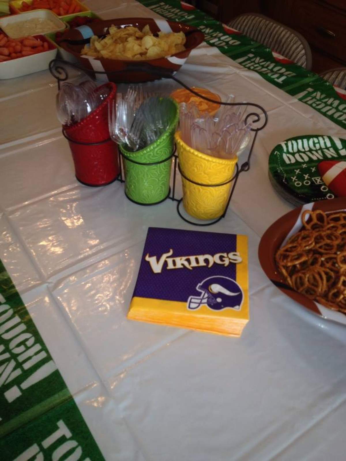 Tailgating birthday party Birthday Party Ideas | Photo 7 of 9 | Catch ...