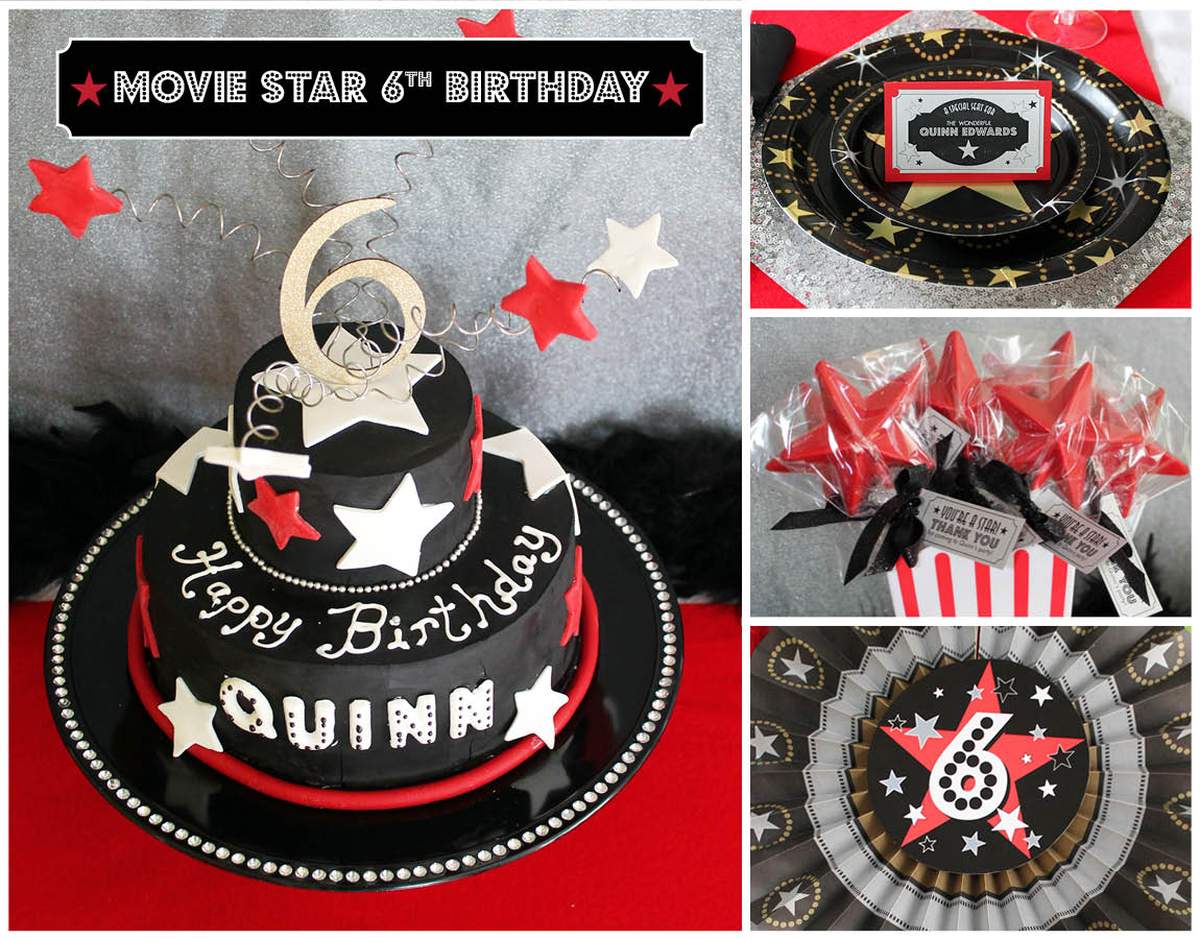 Movie Party / Birthday "Movie Star 6th Birthday" | Catch My Party