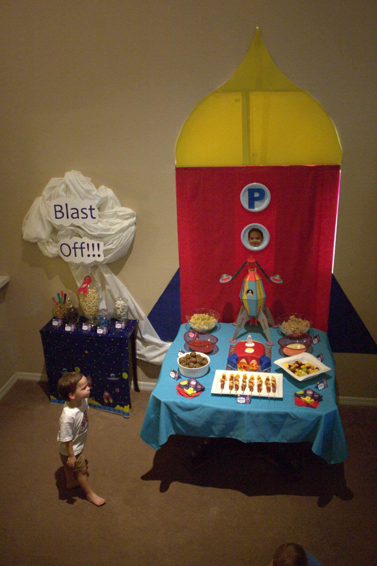 Rockets Birthday Party Ideas | Photo 1 of 33 | Catch My Party