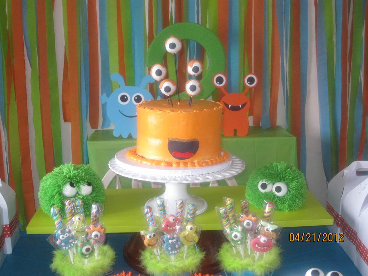 Monsters Birthday Party Ideas | Photo 10 of 12 | Catch My Party