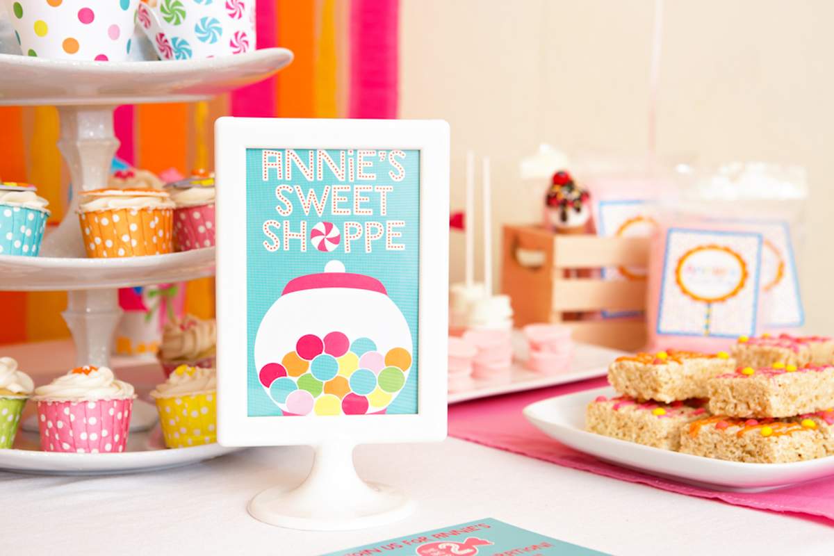 Sweet Shoppe Birthday Party Ideas | Photo 22 of 44 | Catch My Party