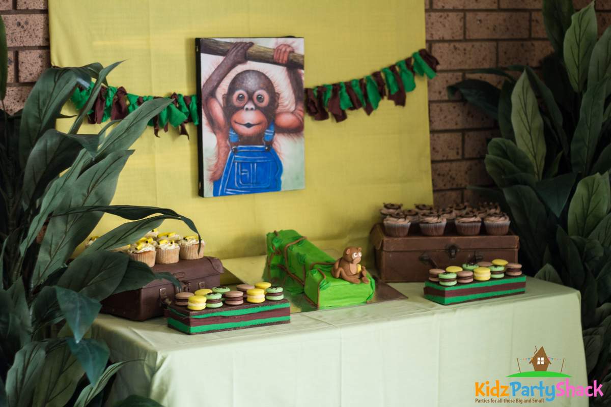 Monkey / Birthday "Nate's Cheeky Little Monkey 1st Birthday" | Catch My ...