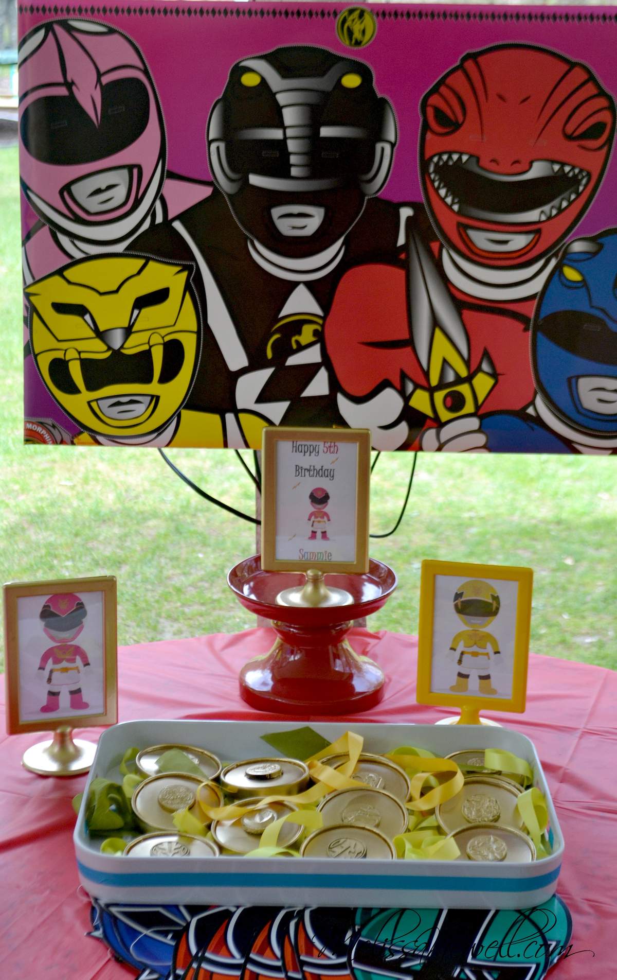 Power Rangers Birthday Party Ideas | Photo 5 of 35 | Catch My Party