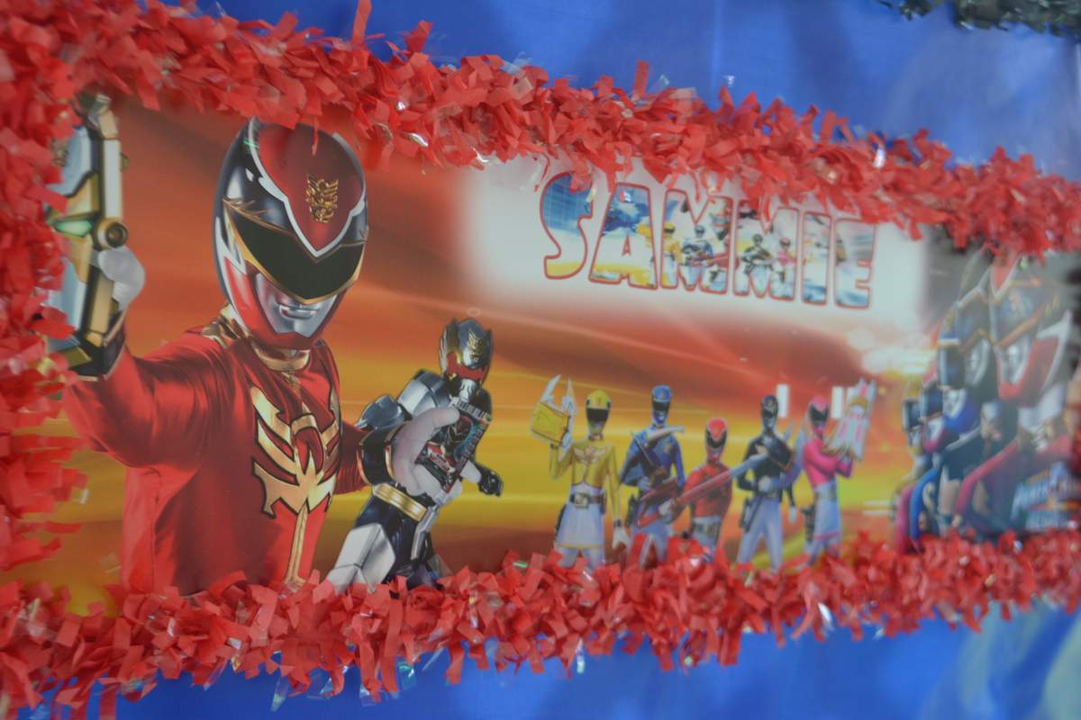 Power Rangers Birthday Party Ideas | Photo 1 of 35 | Catch My Party