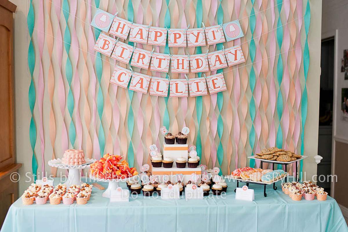 Spring Birthday Party Ideas | Photo 2 of 15 | Catch My Party