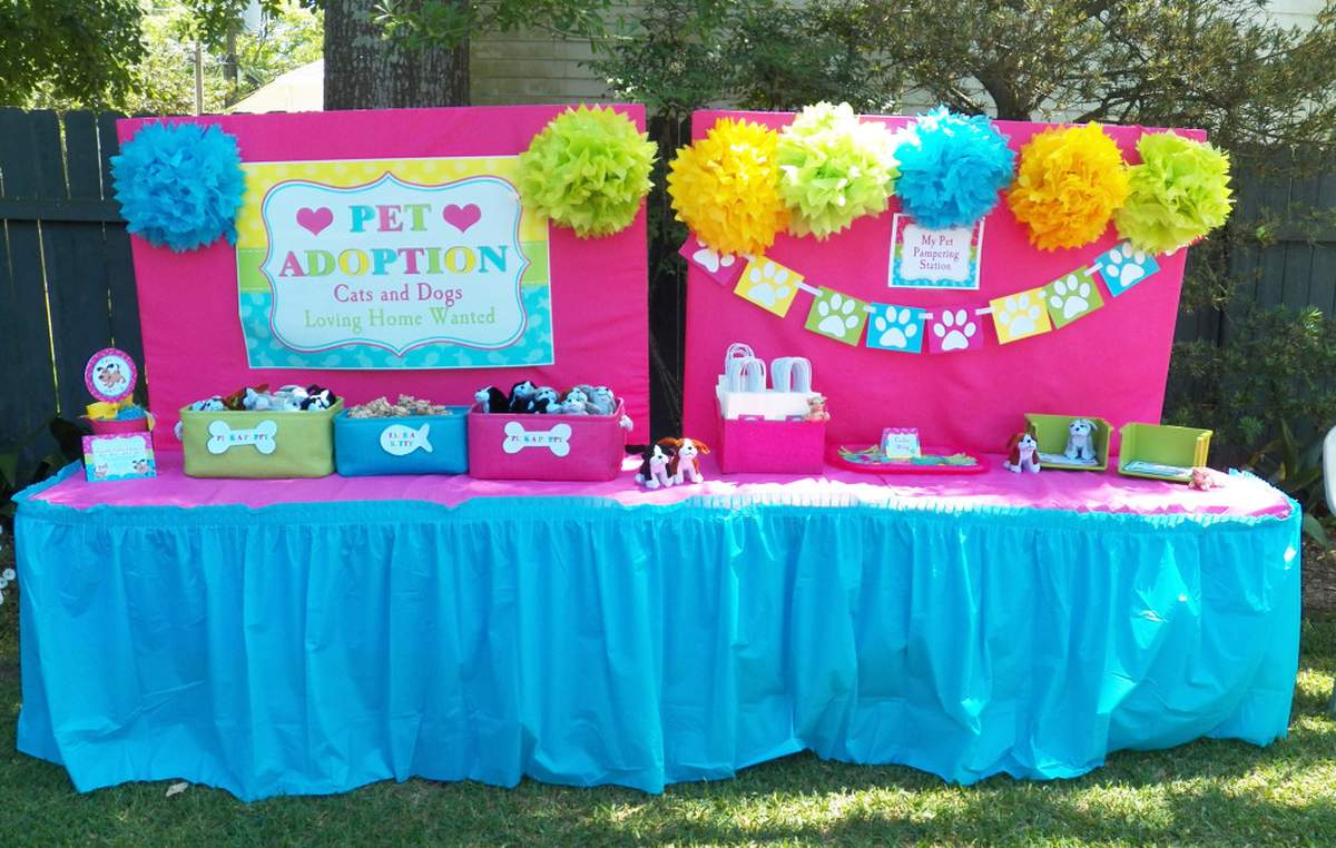 Dogs/ Cats/ Pets Birthday Party Ideas | Photo 1 of 30 | Catch My Party