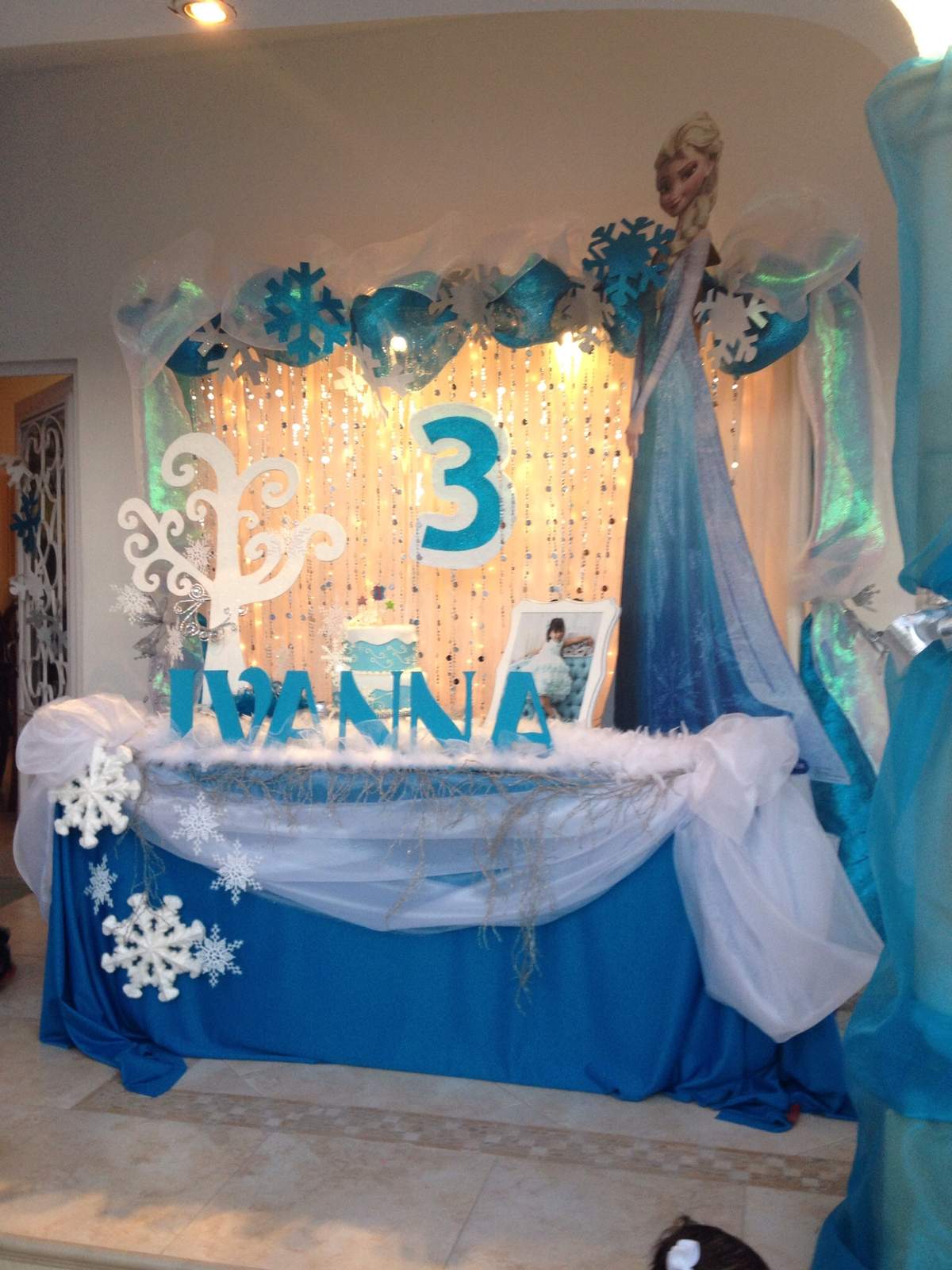 Frozen Birthday Party Ideas | Photo 13 of 19 | Catch My Party