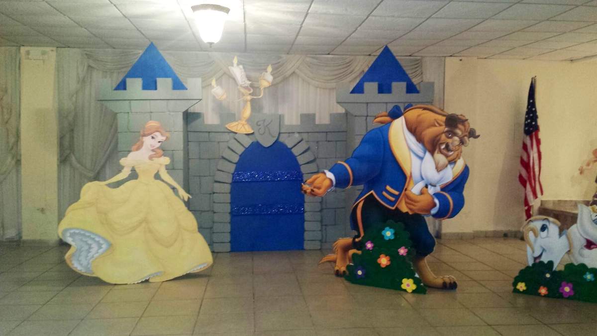 Beauty and the Beast Graduation/End of School Party Ideas | Photo 1 of ...