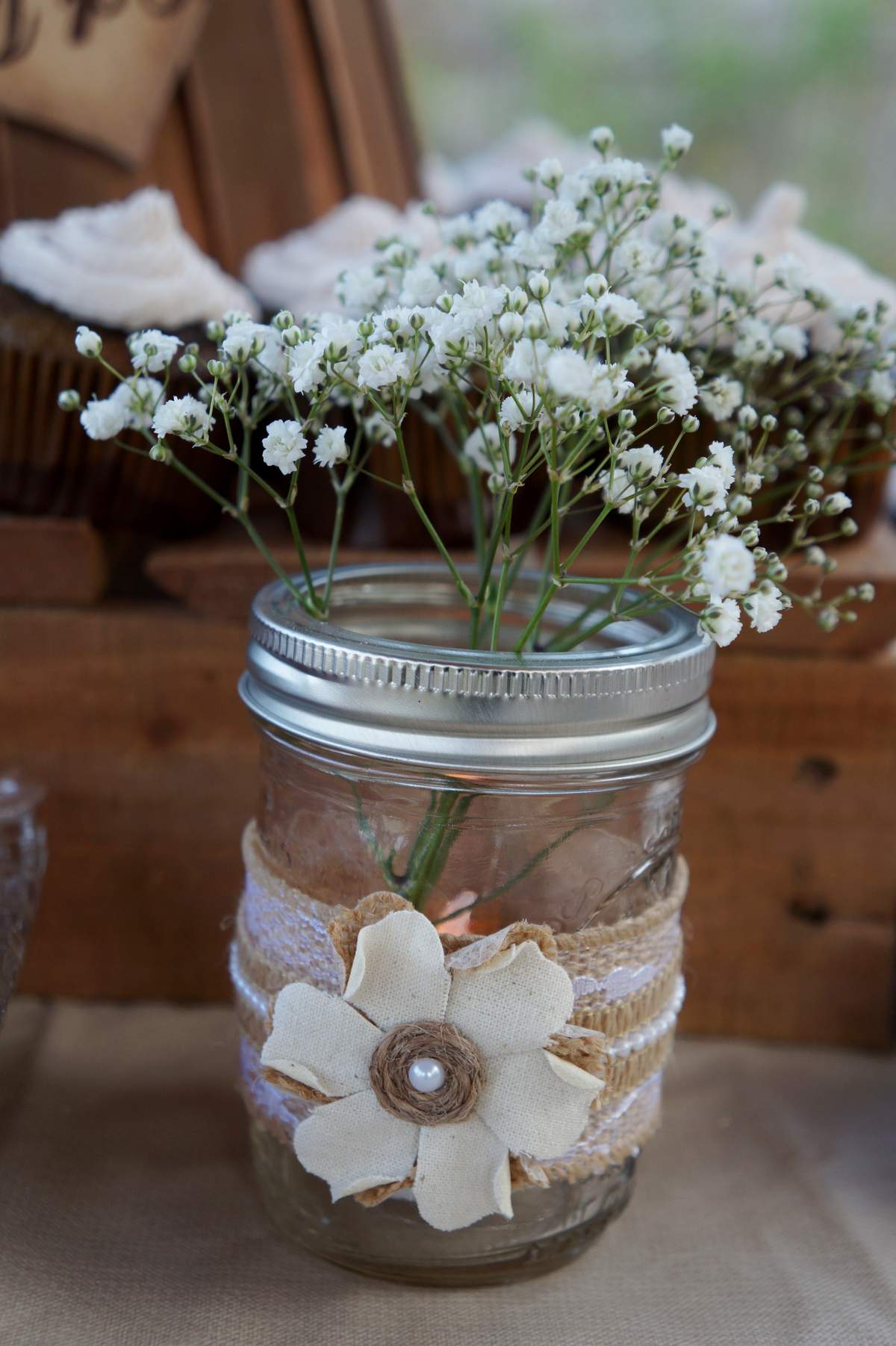 Country Chic, Rustic, mason jars Wedding Party Ideas | Photo 3 of 56 ...