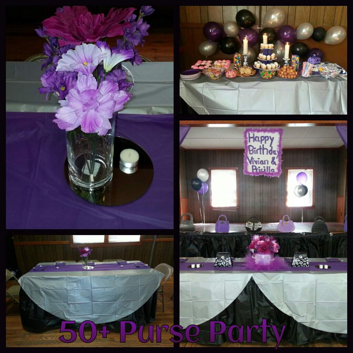 Purple / Birthday "50+ Purse Party" | Catch My Party