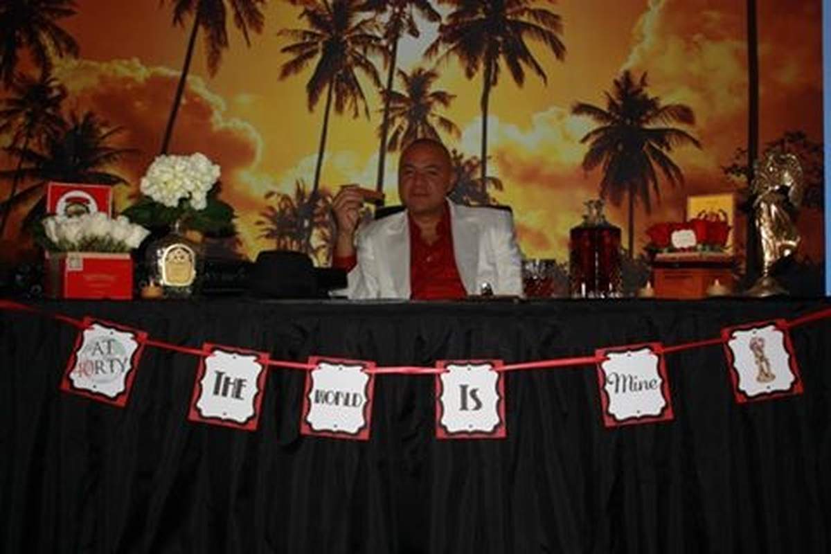 Scarface party / Gangsta / Al Pacino / The world is mine Birthday Party ...